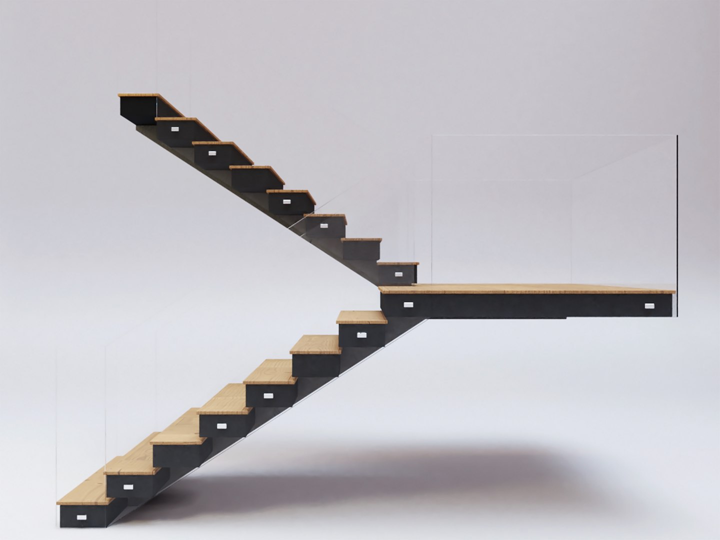 3D Stairs 01-1 Step - TurboSquid 1650970