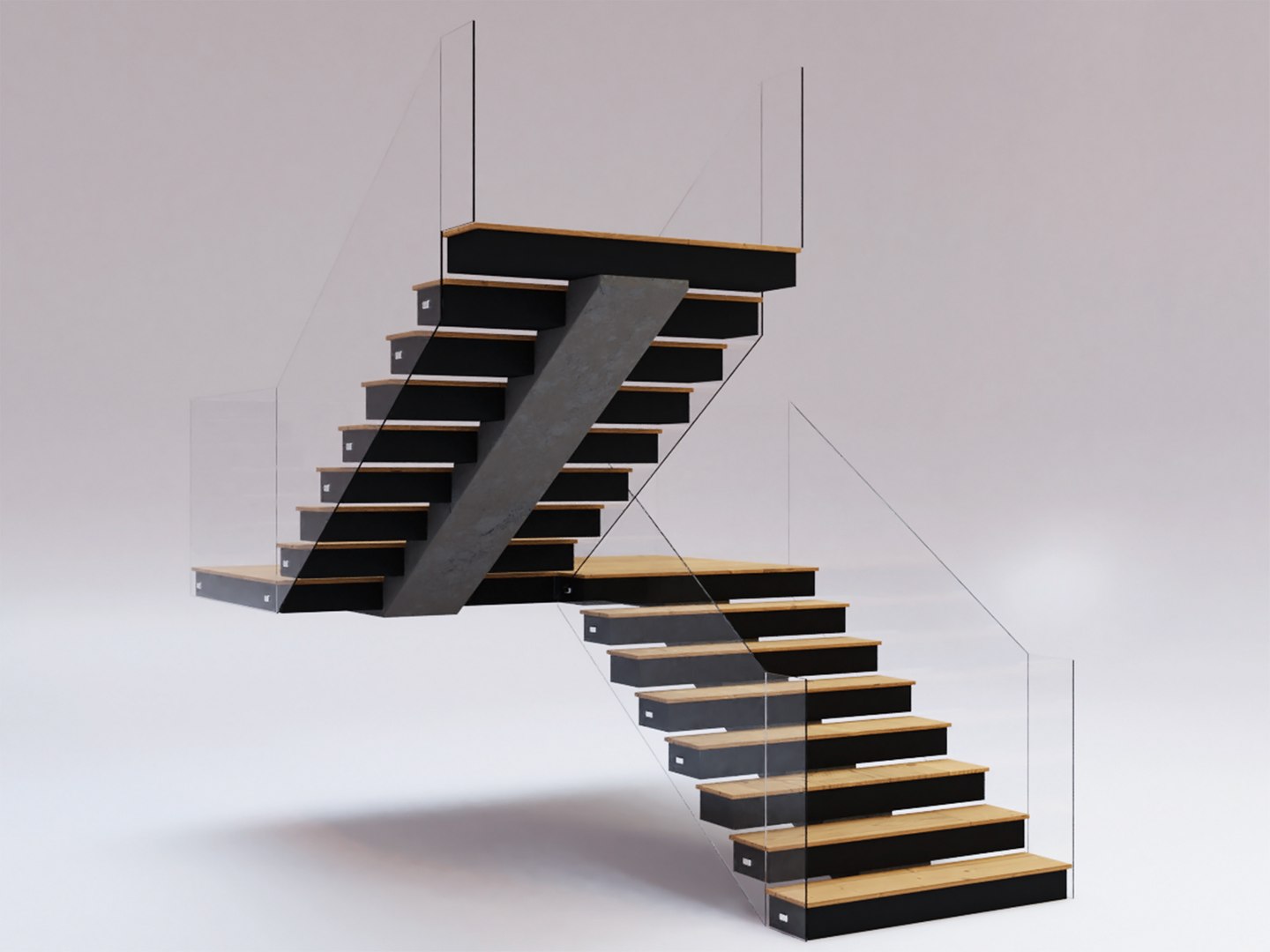 3D Stairs 01-1 Step - TurboSquid 1650970