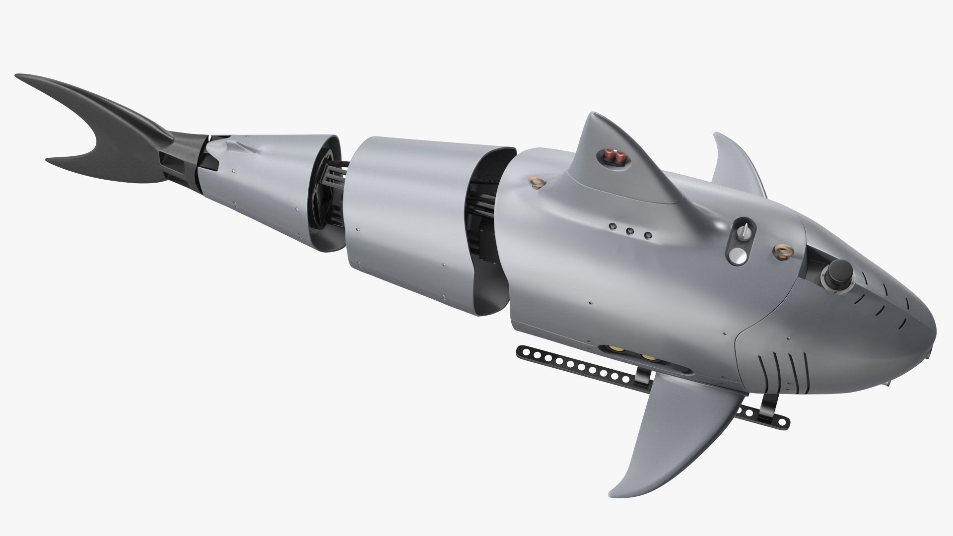 Shark Underwater Drone model - TurboSquid 1839229