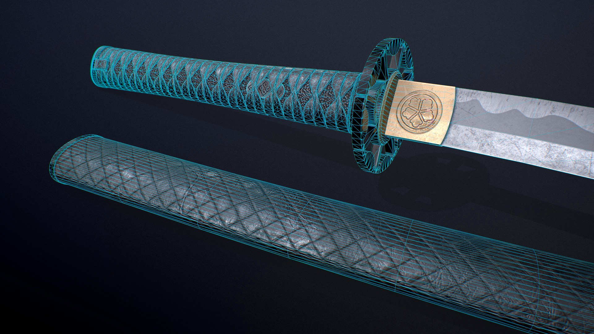 Katana 3D Model - TurboSquid 2044967