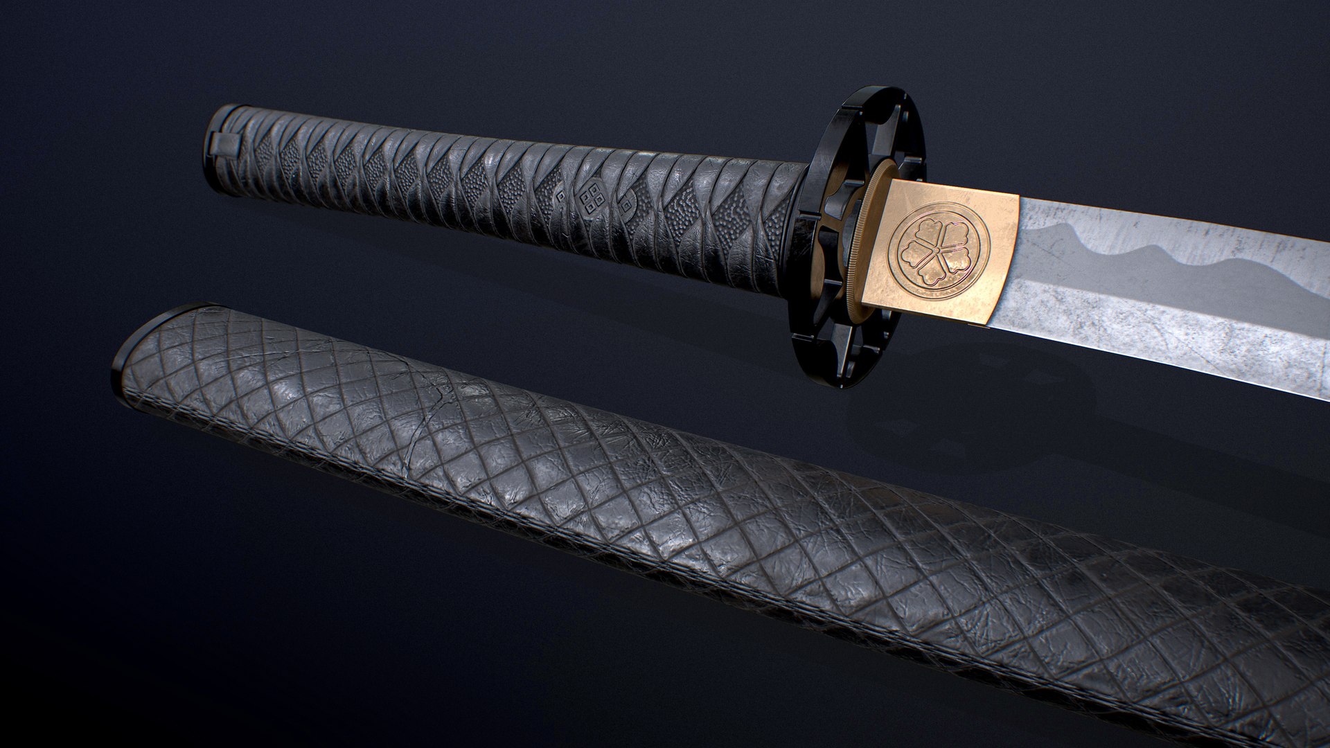 Katana 3D Model - TurboSquid 2044967