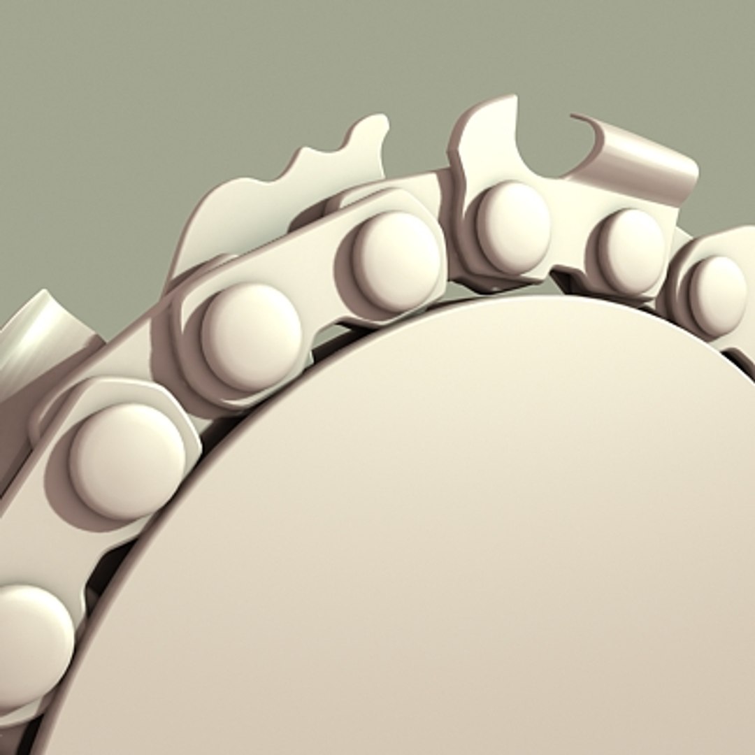Chainsaw Blade 3d Model