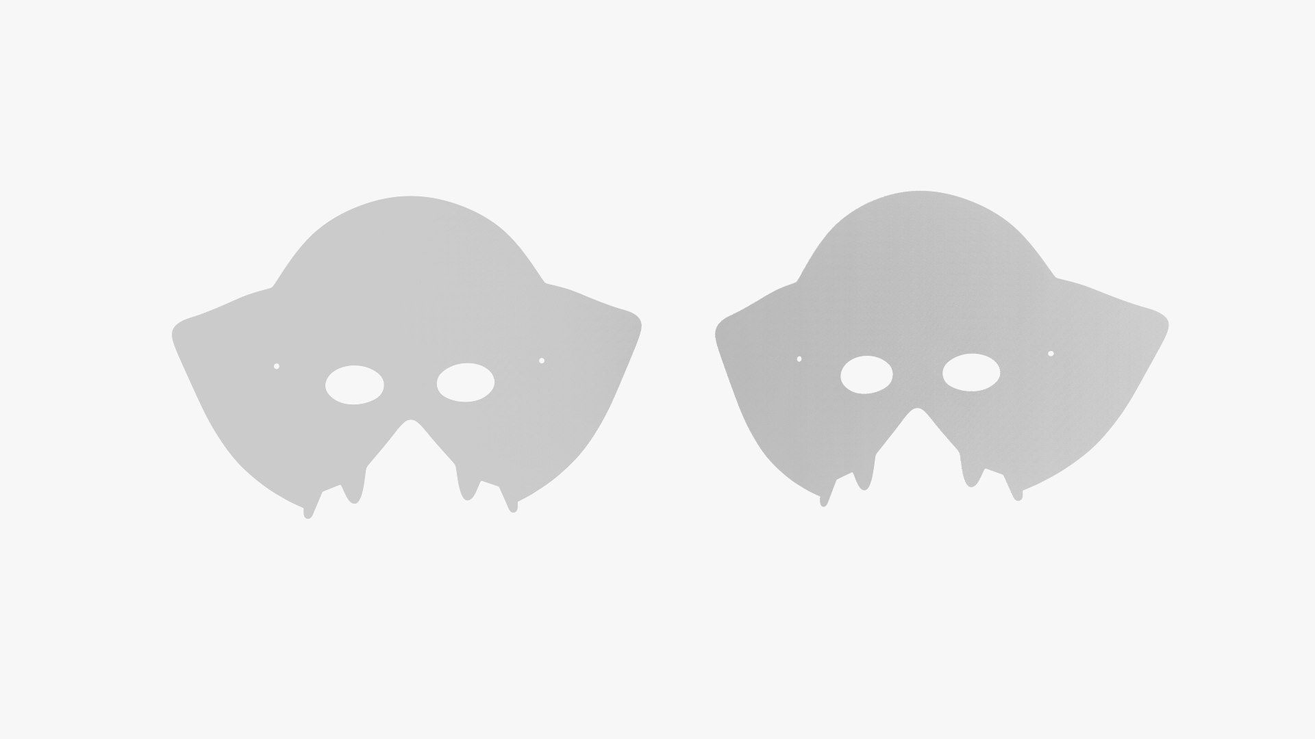 3D Halloween Dracula Masks For Children - TurboSquid 2468883