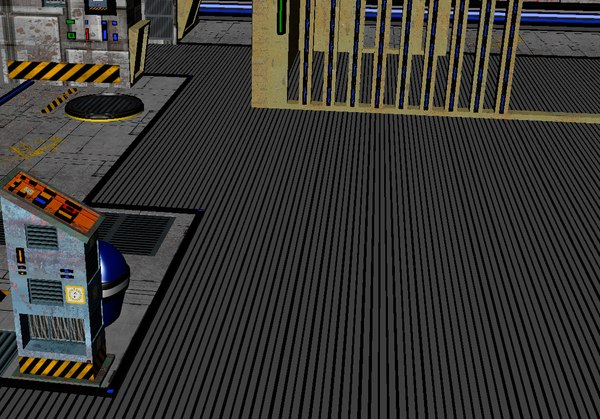 3d model set unity asset