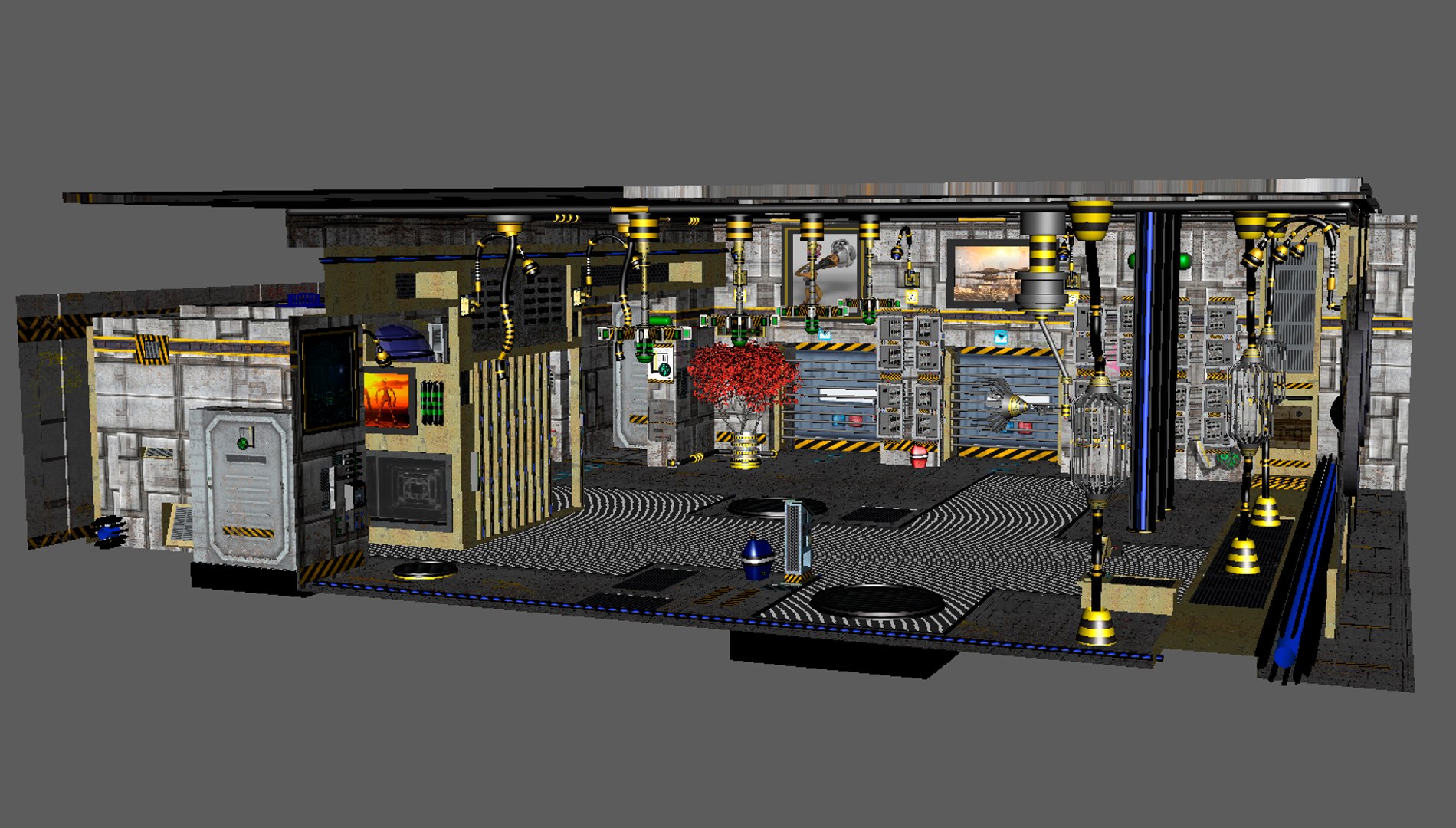 3d Model Set Unity Asset