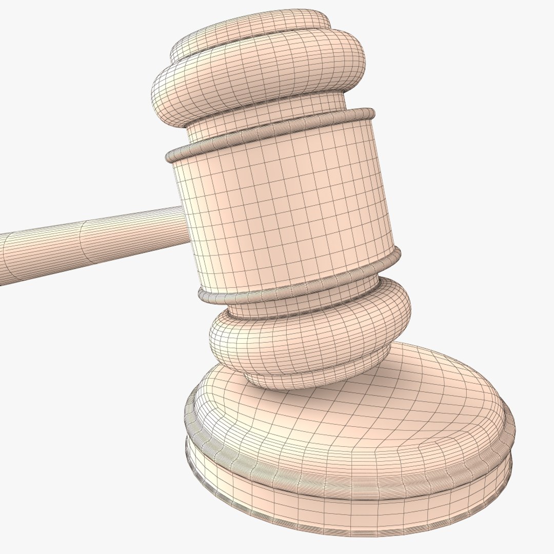 3D Gavel - TurboSquid 1229145