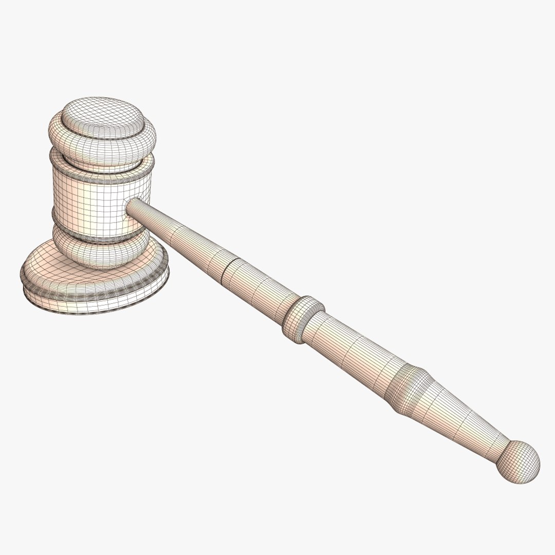 3D Gavel - TurboSquid 1229145