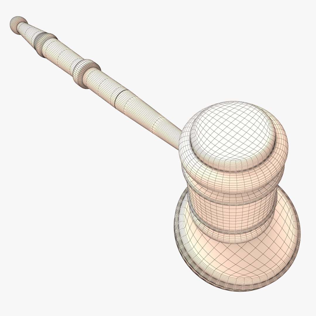 3D Gavel - TurboSquid 1229145