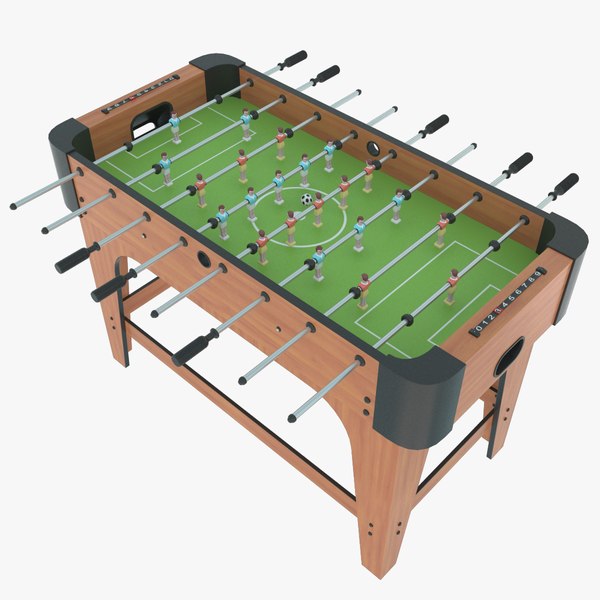 Foosball 3D Models for Download | TurboSquid