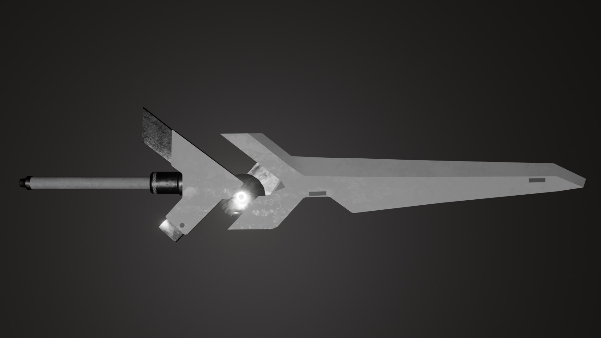 Sci-fi Low Poly Sword 3D - TurboSquid 1932719