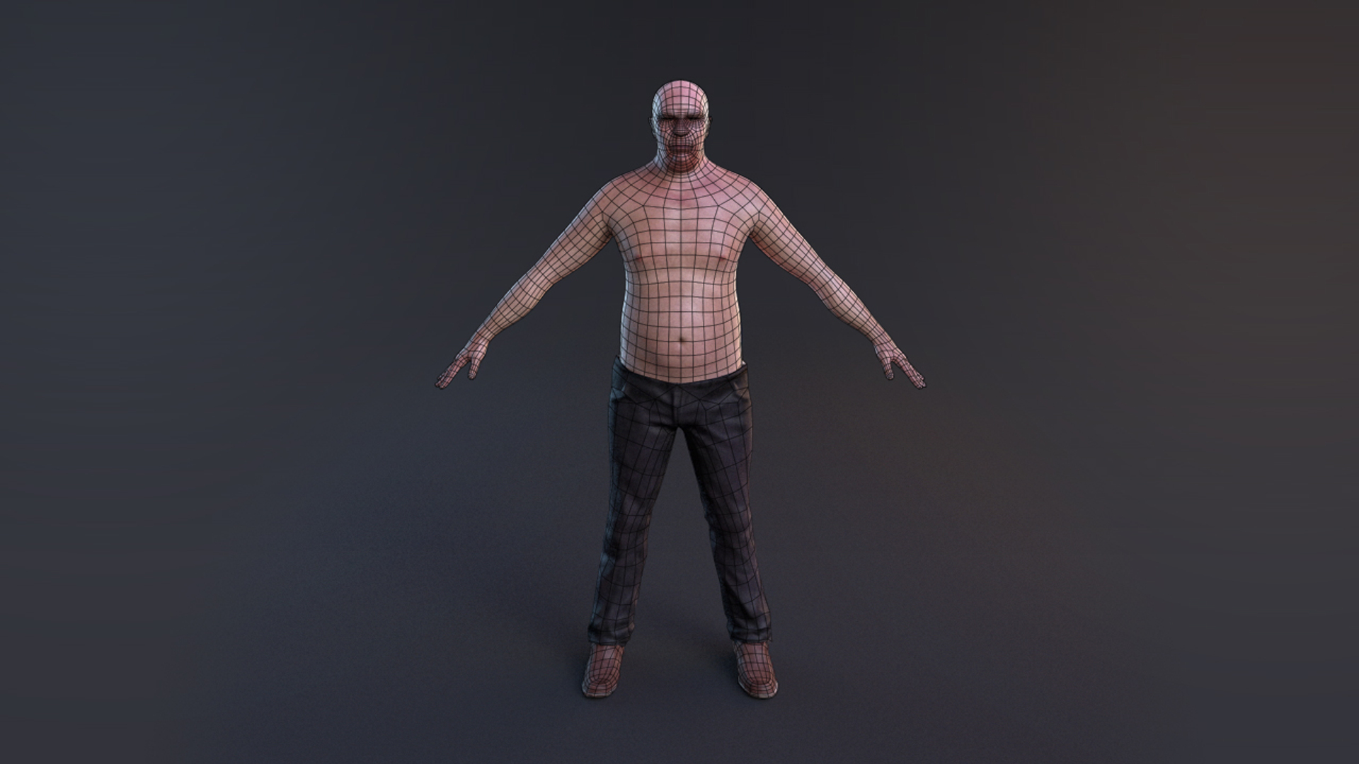 Character Male - Rigged 3d Model