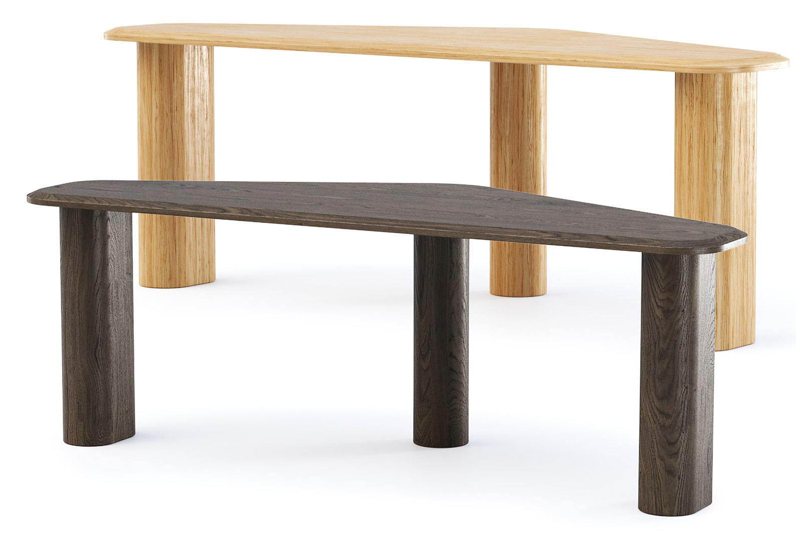 Ander Wooden Side Table By Bpoint 3D Model - TurboSquid 2052977