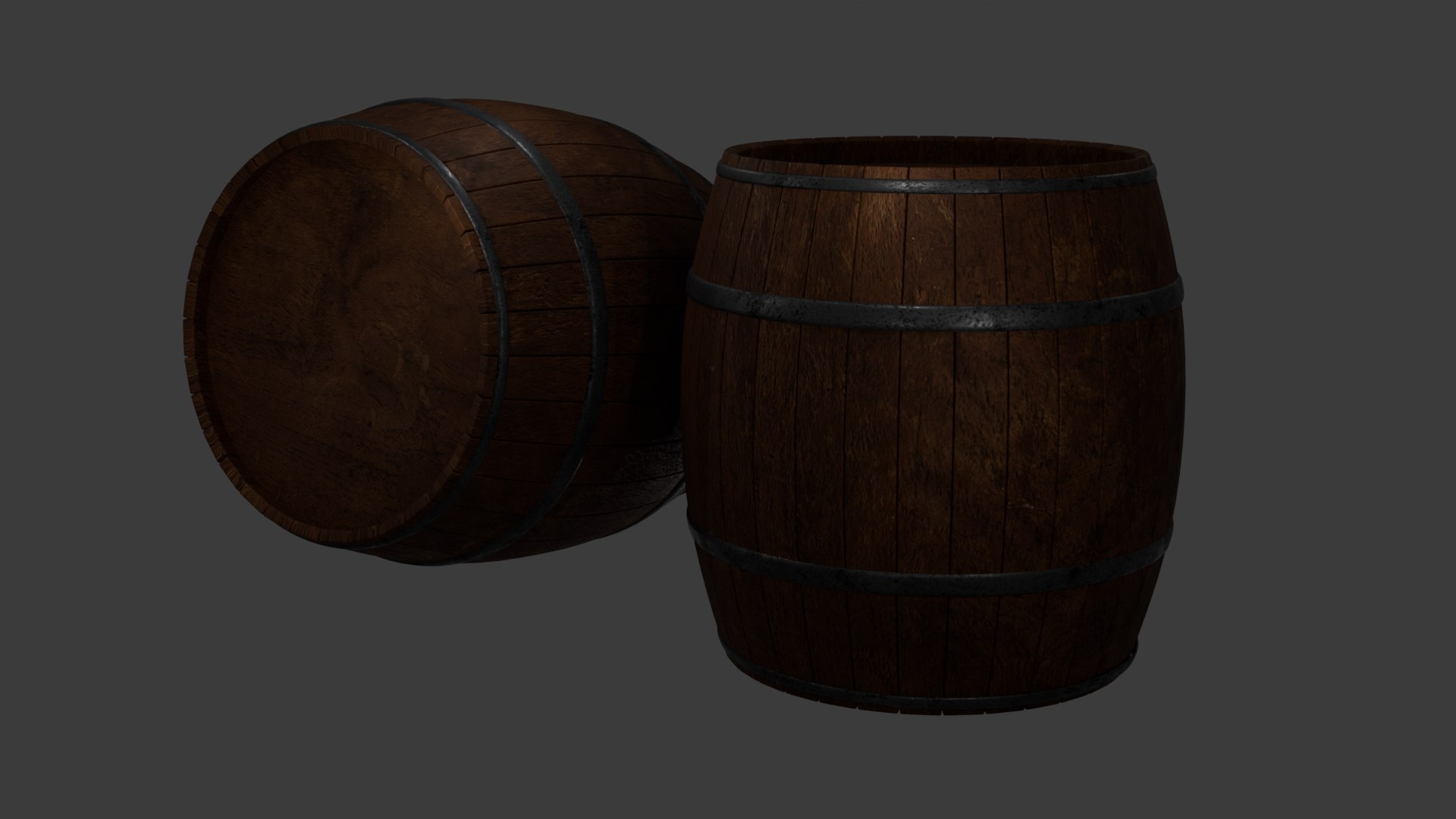 3D Barrel-uv - TurboSquid 2380143