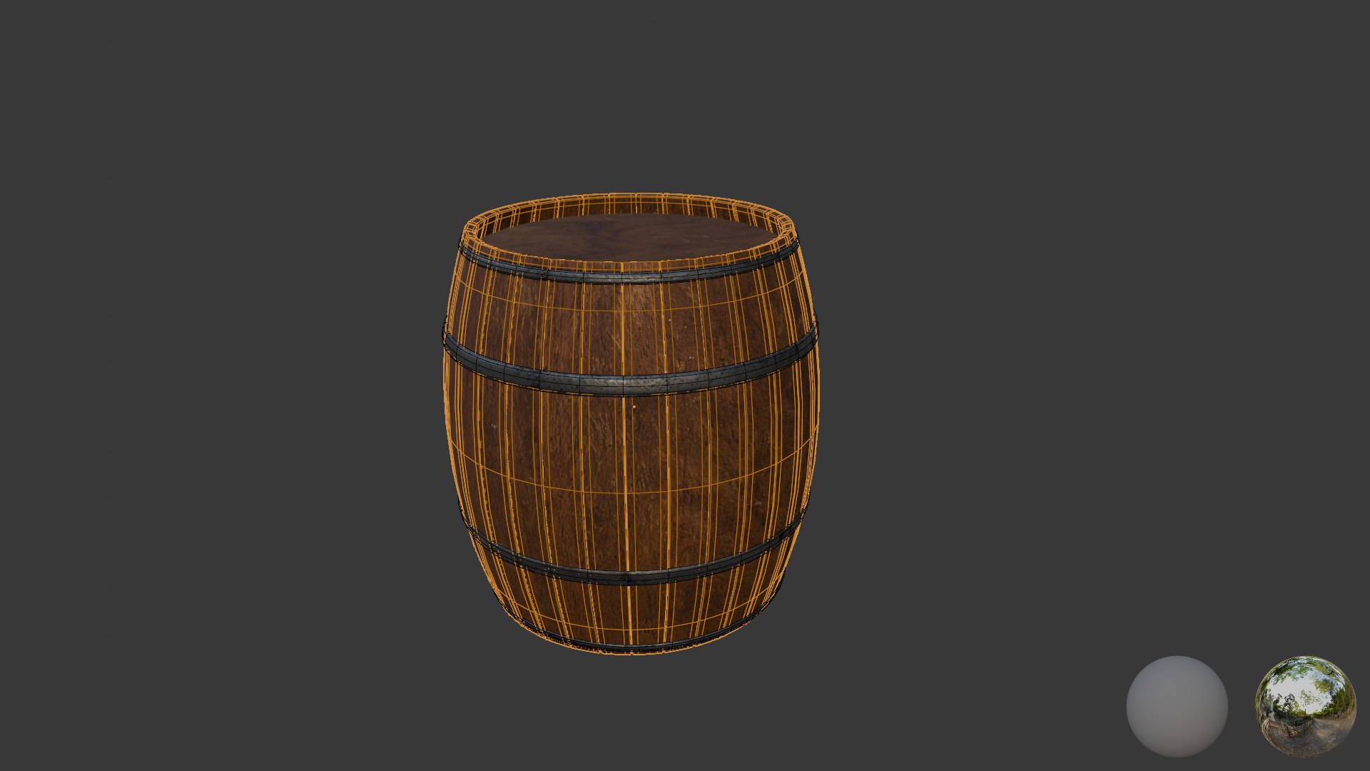 3D Barrel-uv - TurboSquid 2380143