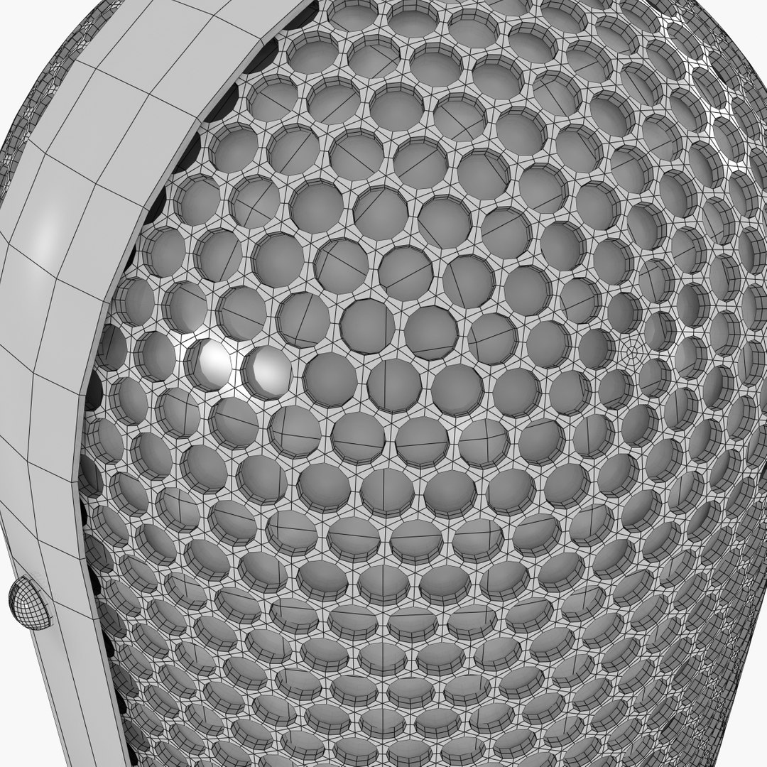 Microphone Rca 77dx 3d Model