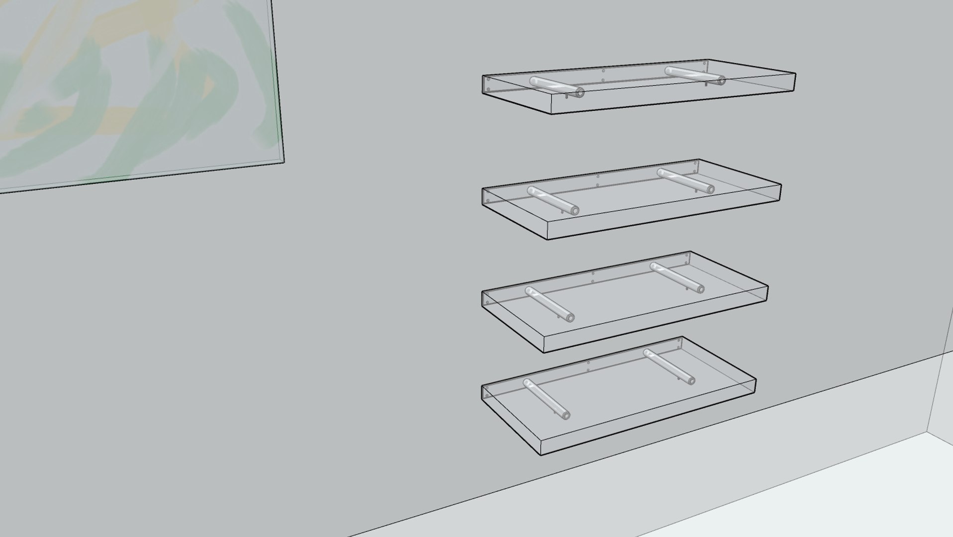 3D Model Shelf - TurboSquid 1544656