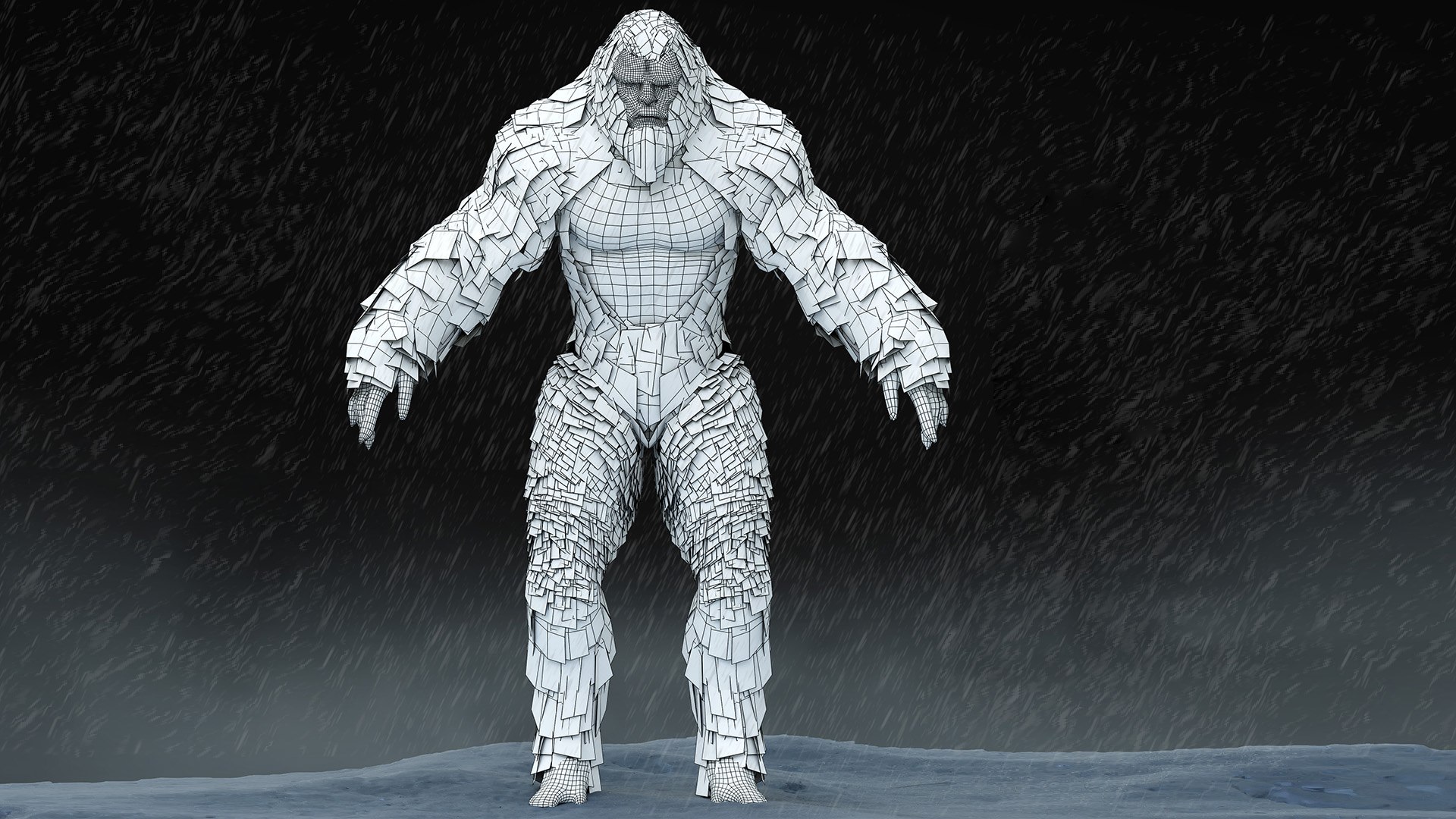 Yeti Bigfoot 3D Model - TurboSquid 2400824