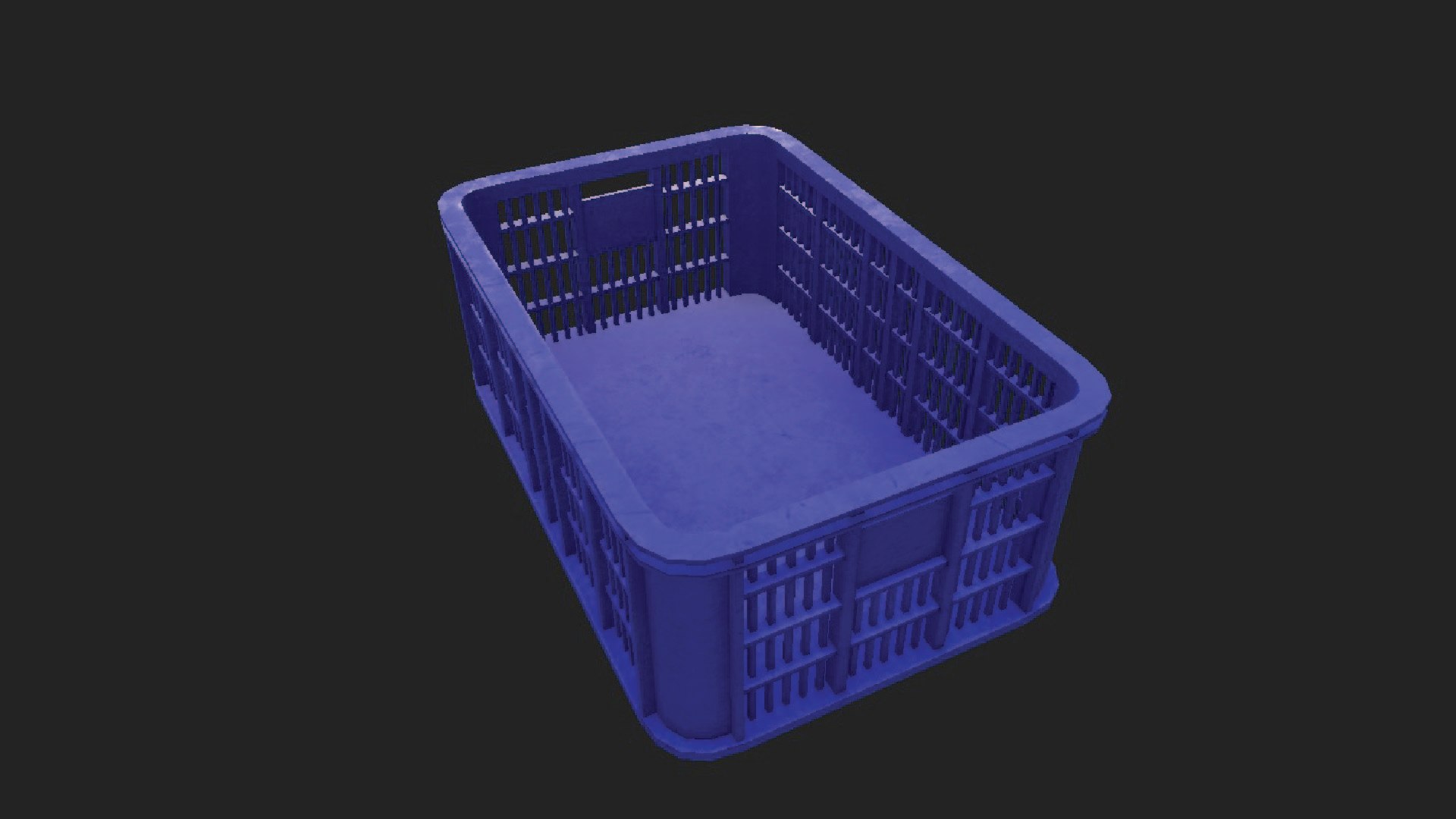 Plastic Crate 3D Model - TurboSquid 1911650