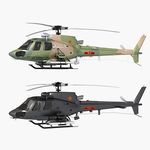 Changhe Z-11 3D Models for Download | TurboSquid