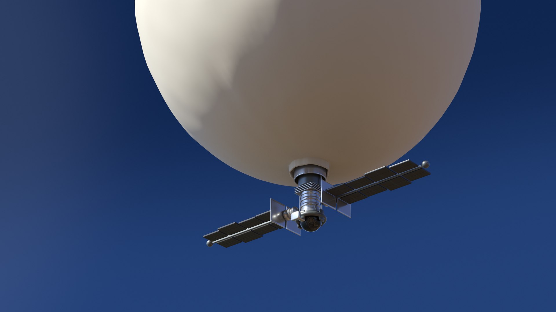 3D Spy Balloon With Camera Dome - TurboSquid 2036919