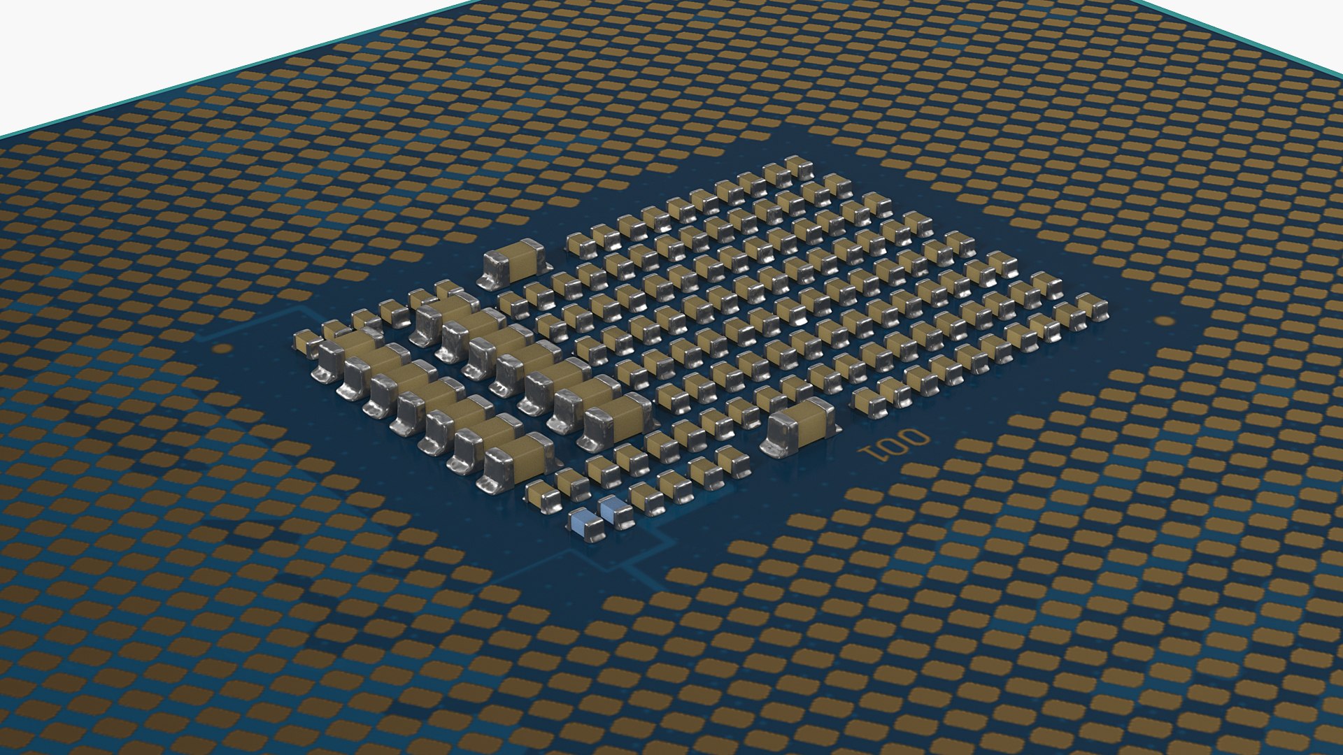 Main Processor 3D Model - TurboSquid 1435822