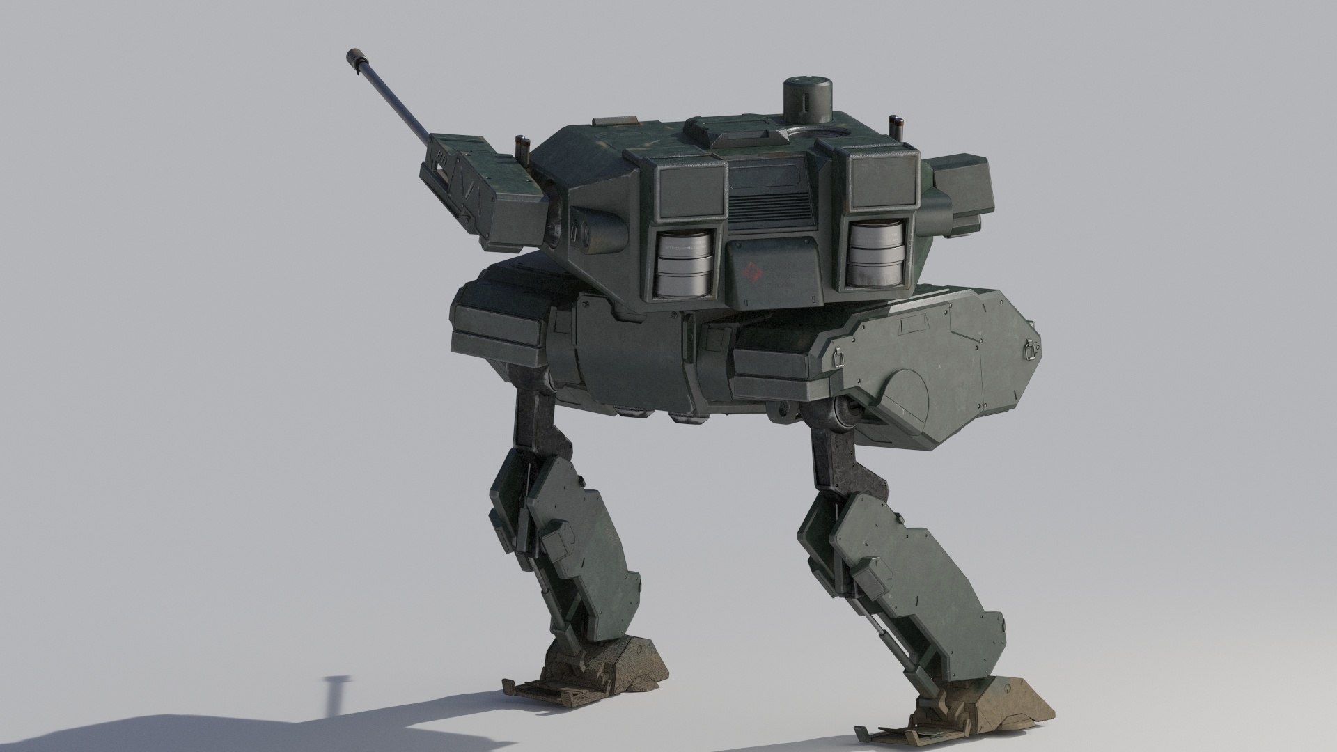 Military Robot 3D Model - TurboSquid 1353035
