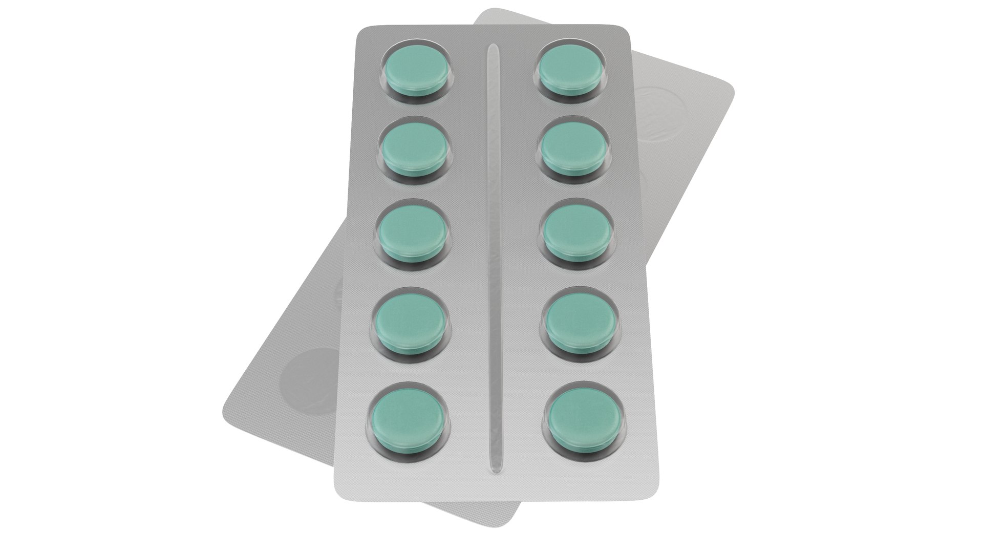 Pills Blister Pack 3D - TurboSquid 2153072