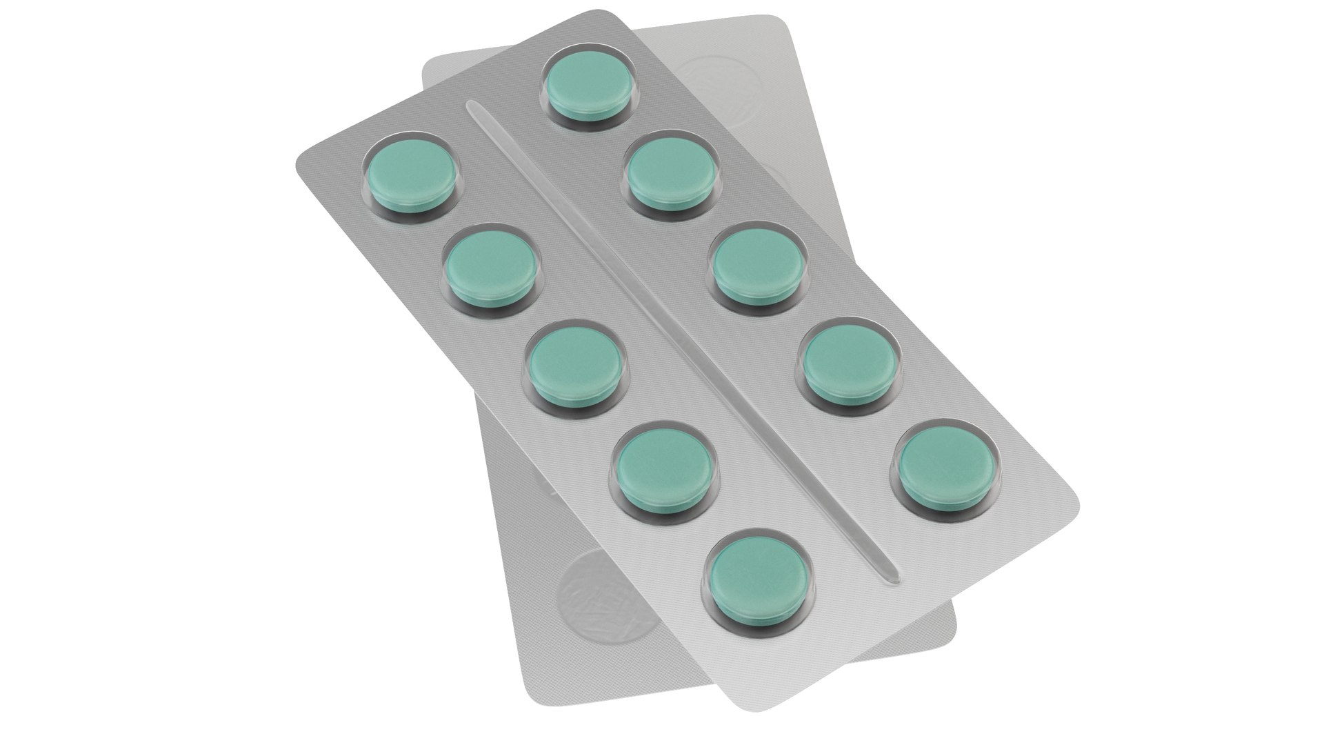 Pills Blister Pack 3D - TurboSquid 2153072