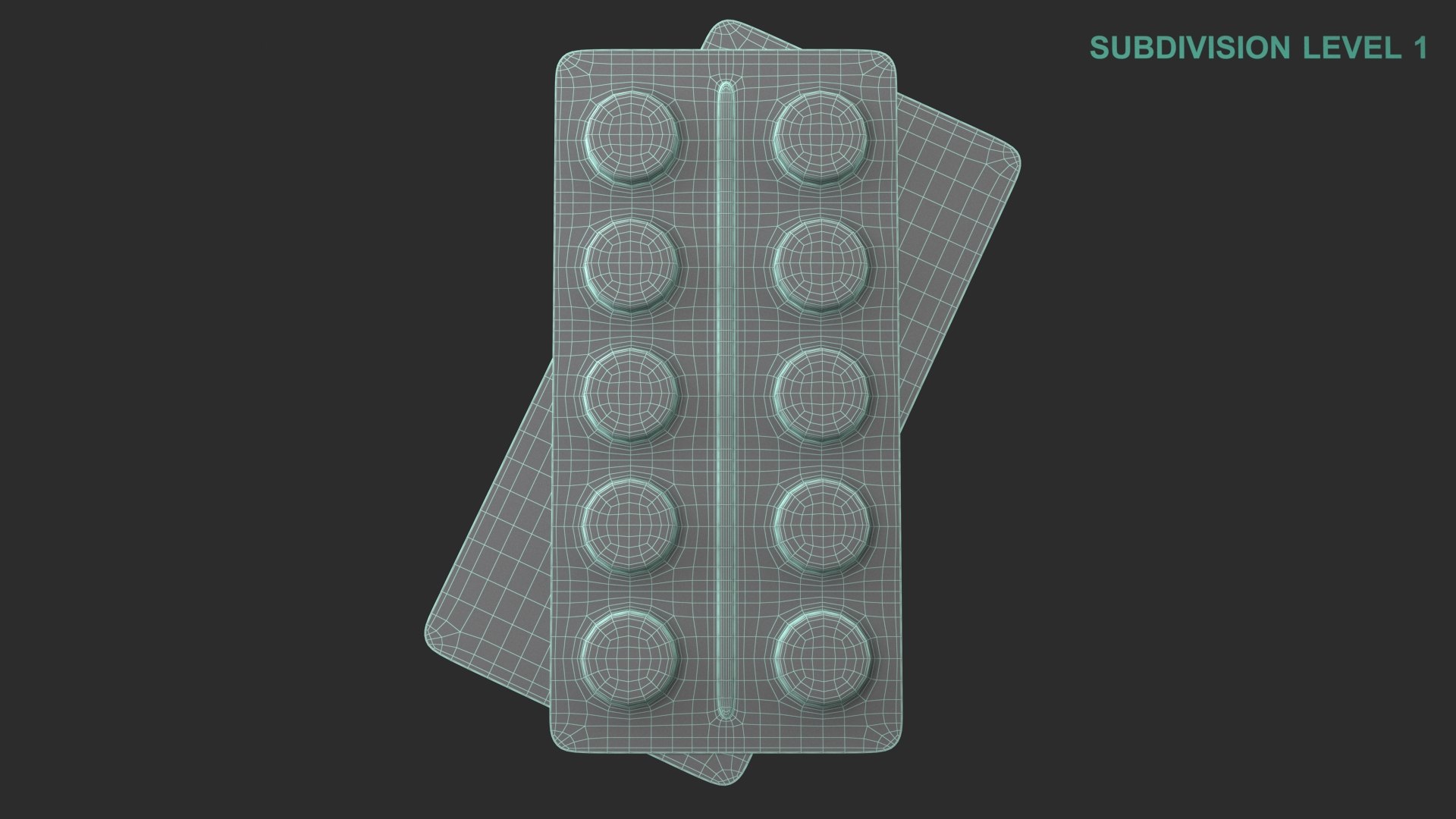Pills Blister Pack 3D - TurboSquid 2153072