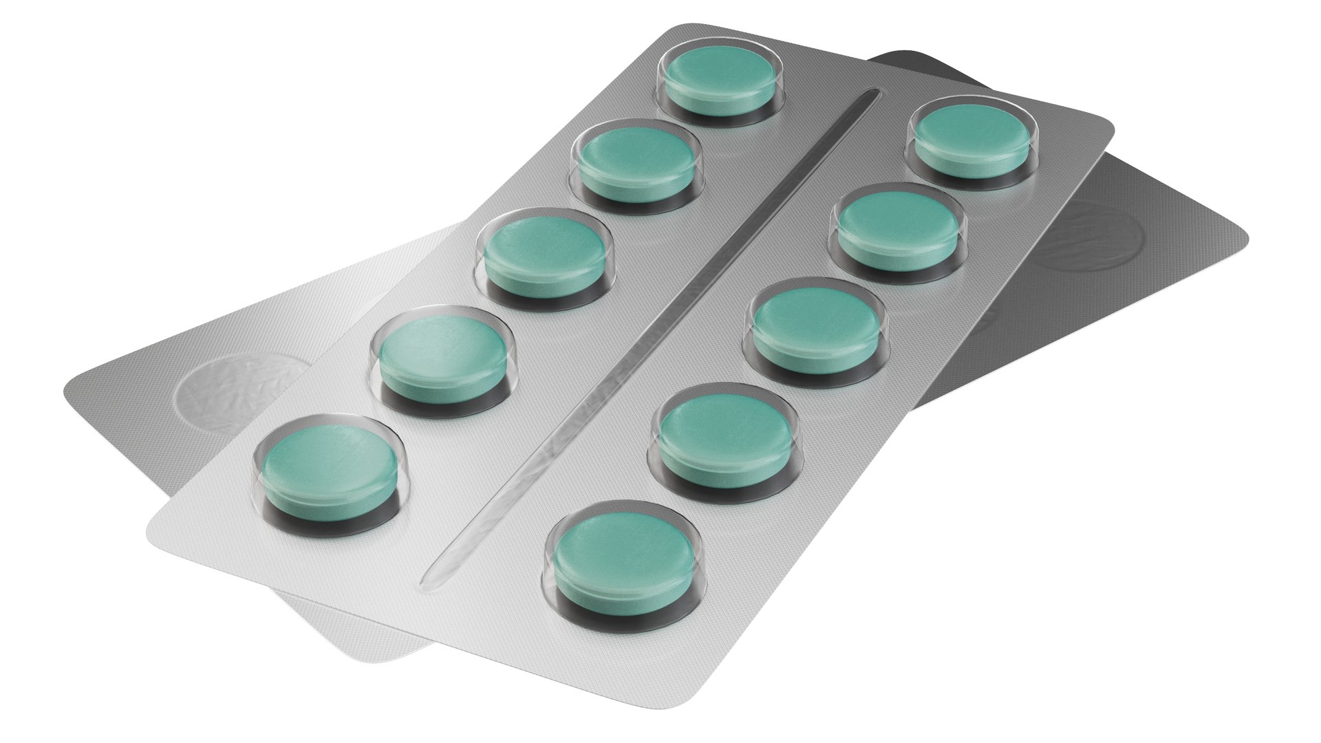 Pills Blister Pack 3D - TurboSquid 2153072