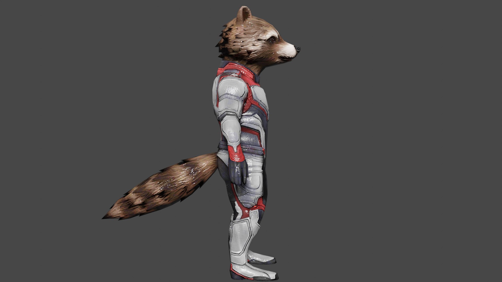 3D Model Rocket AE Team Suit - TurboSquid 2283628