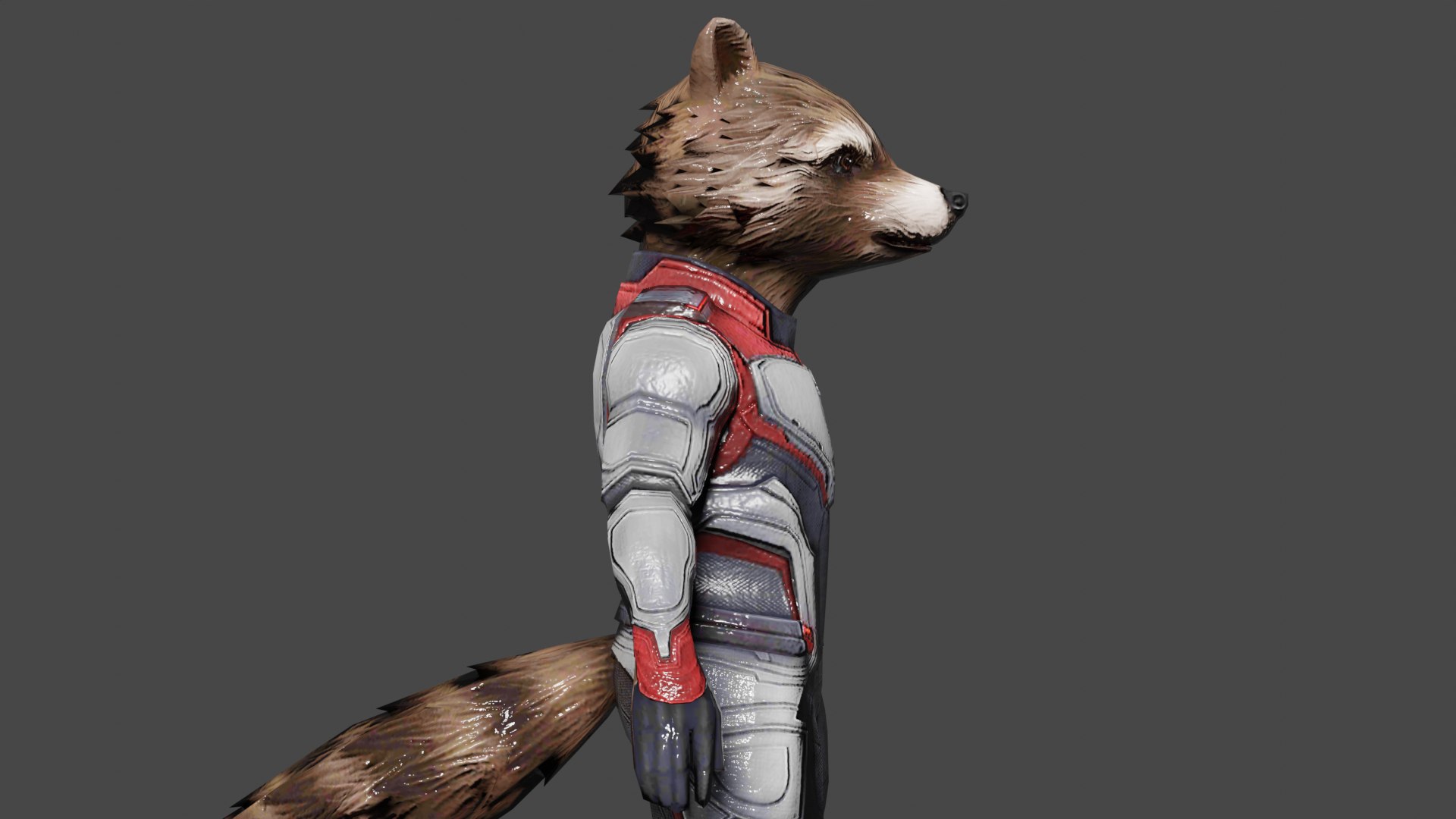 3D Model Rocket AE Team Suit - TurboSquid 2283628