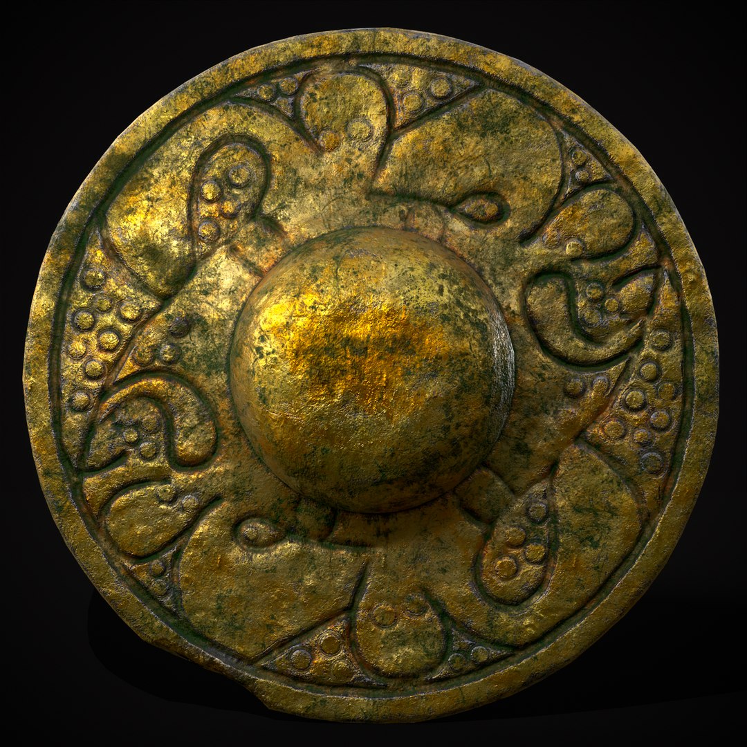 3D Viking Gold Piece - TurboSquid 2078308