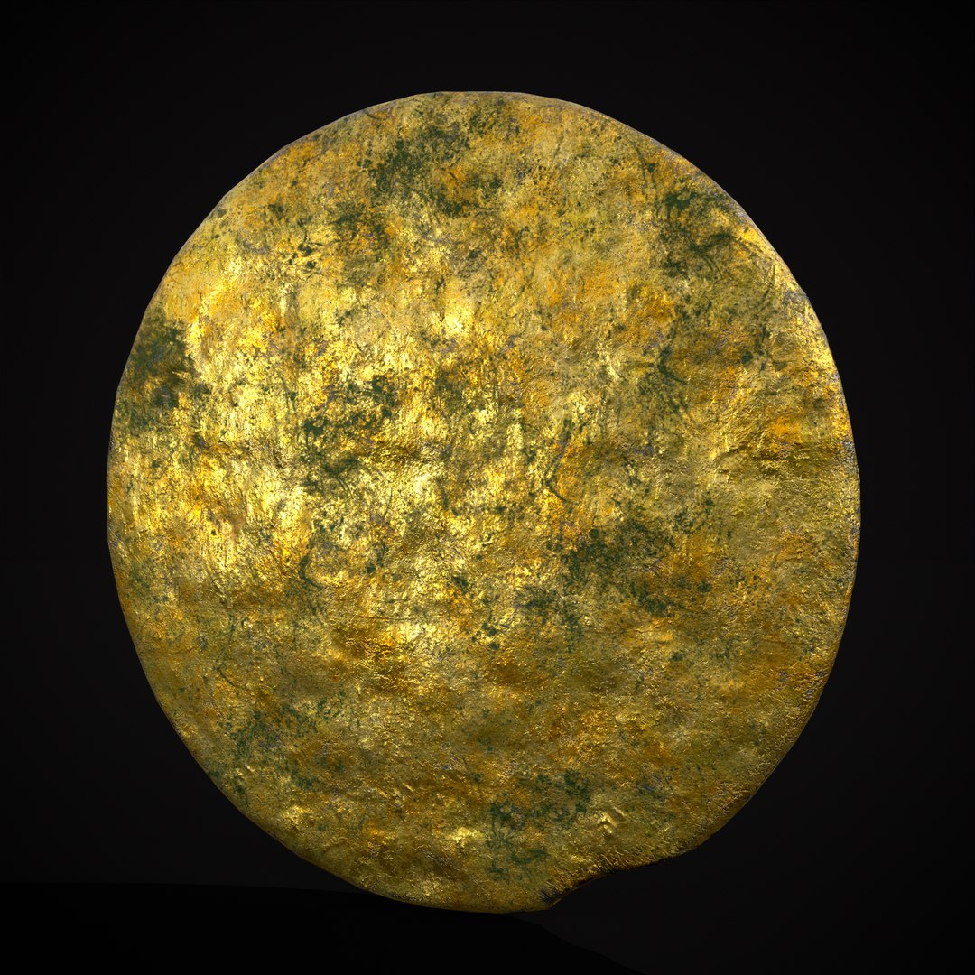 3D Viking Gold Piece - TurboSquid 2078308
