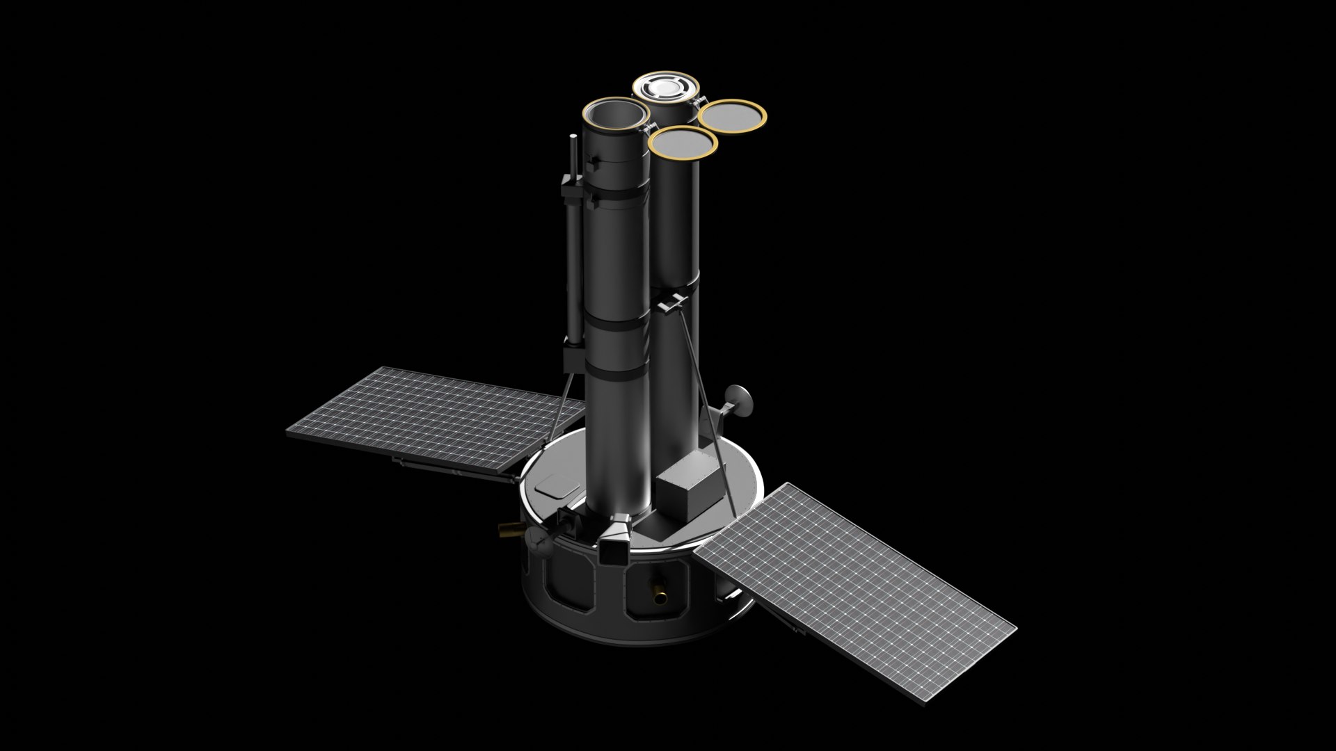 3D Model MUSE Space Probe - TurboSquid 2296357