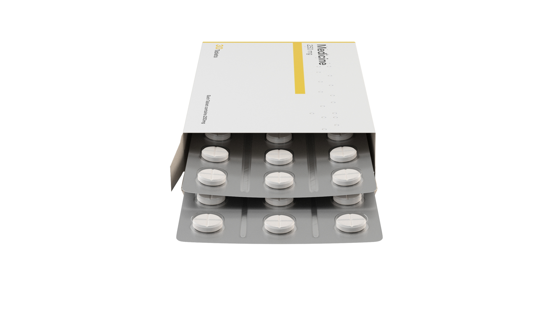 3D Packaged Medicine - TurboSquid 2154470