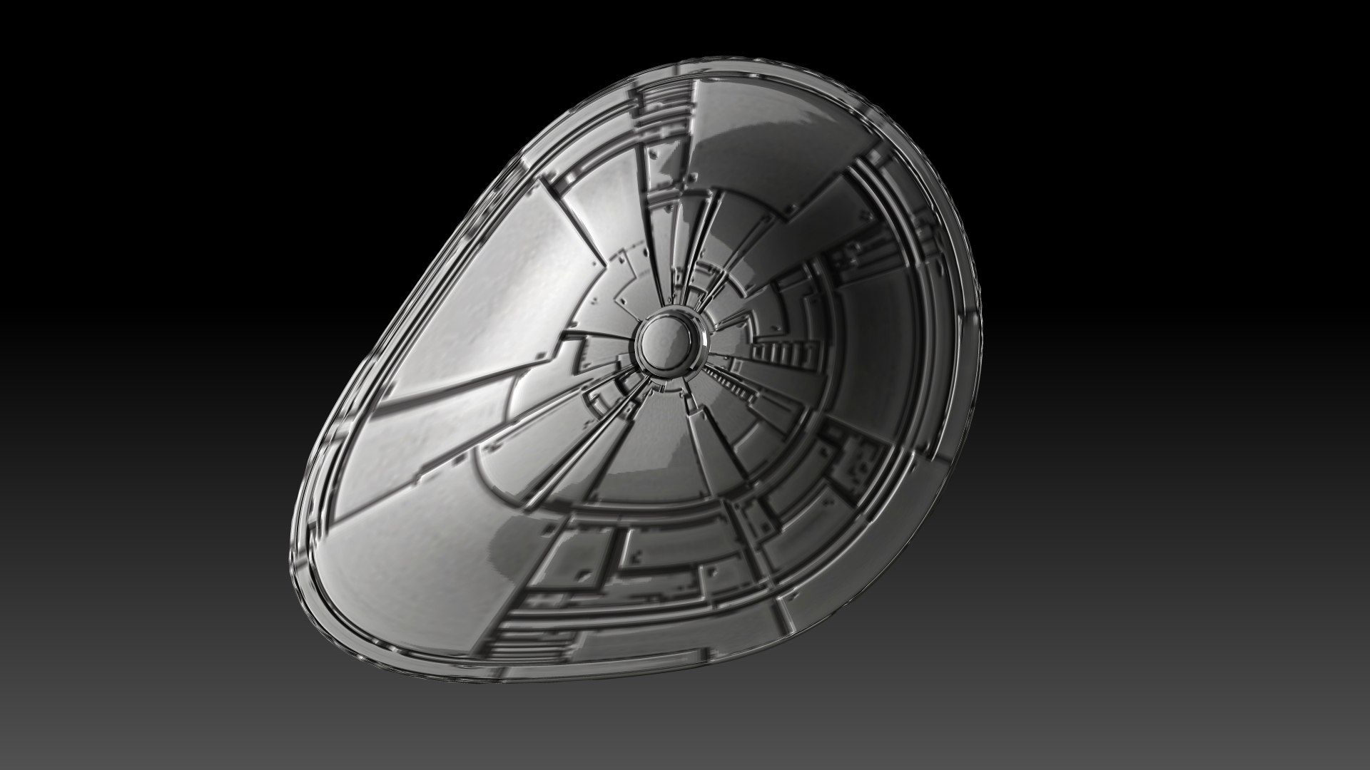 Alien Ship 3D Model - TurboSquid 2220355