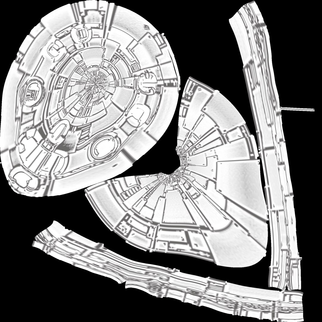 Alien Ship 3D Model - TurboSquid 2220355