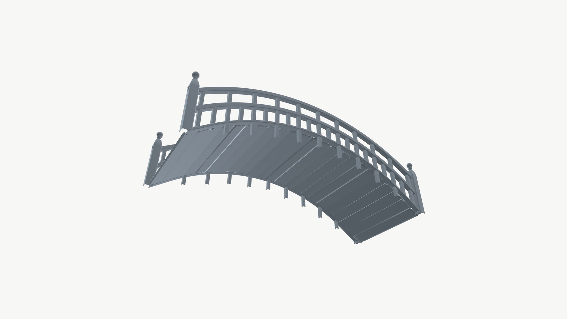 3D Bridge - TurboSquid 2336705