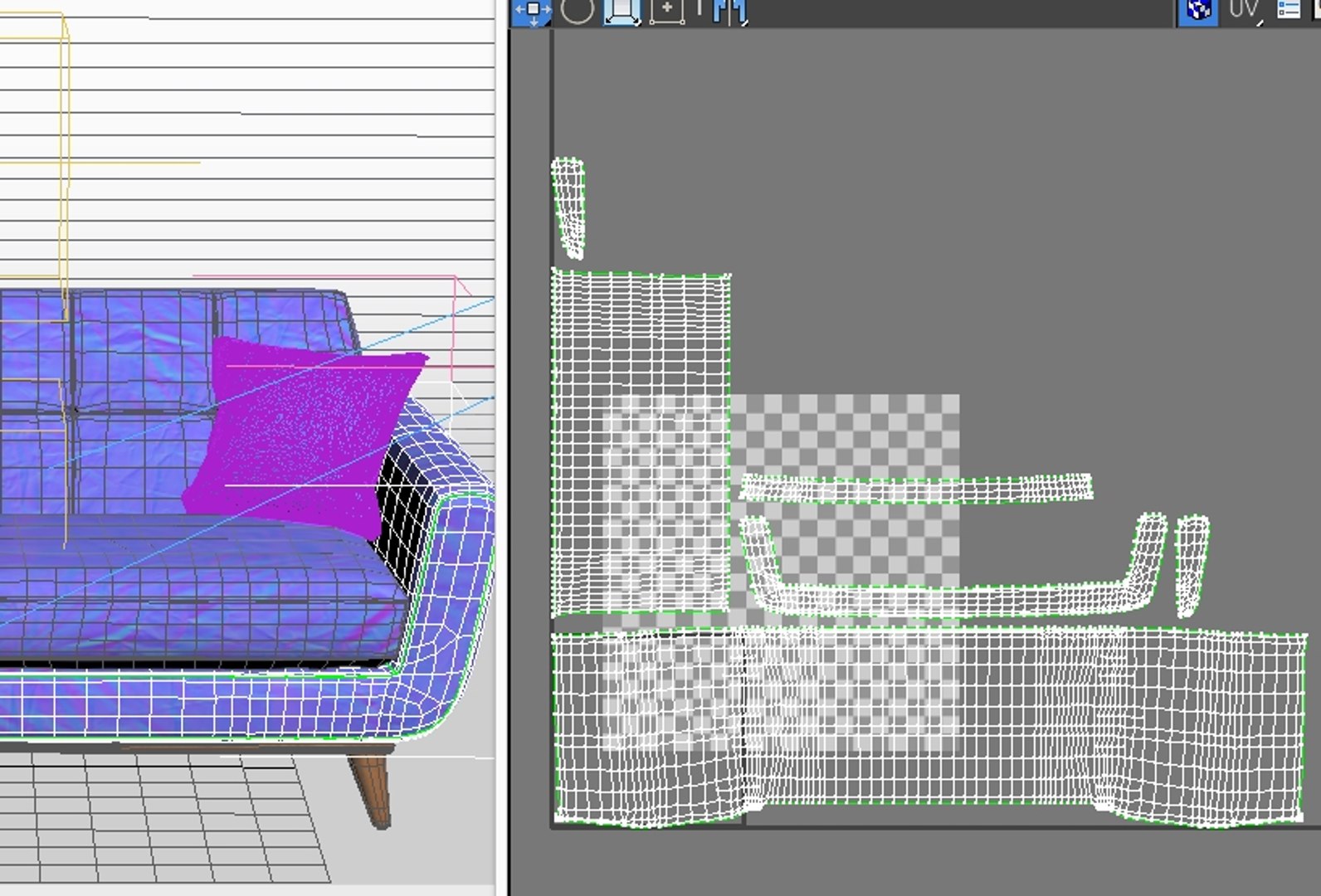 3d Modular Ottoman