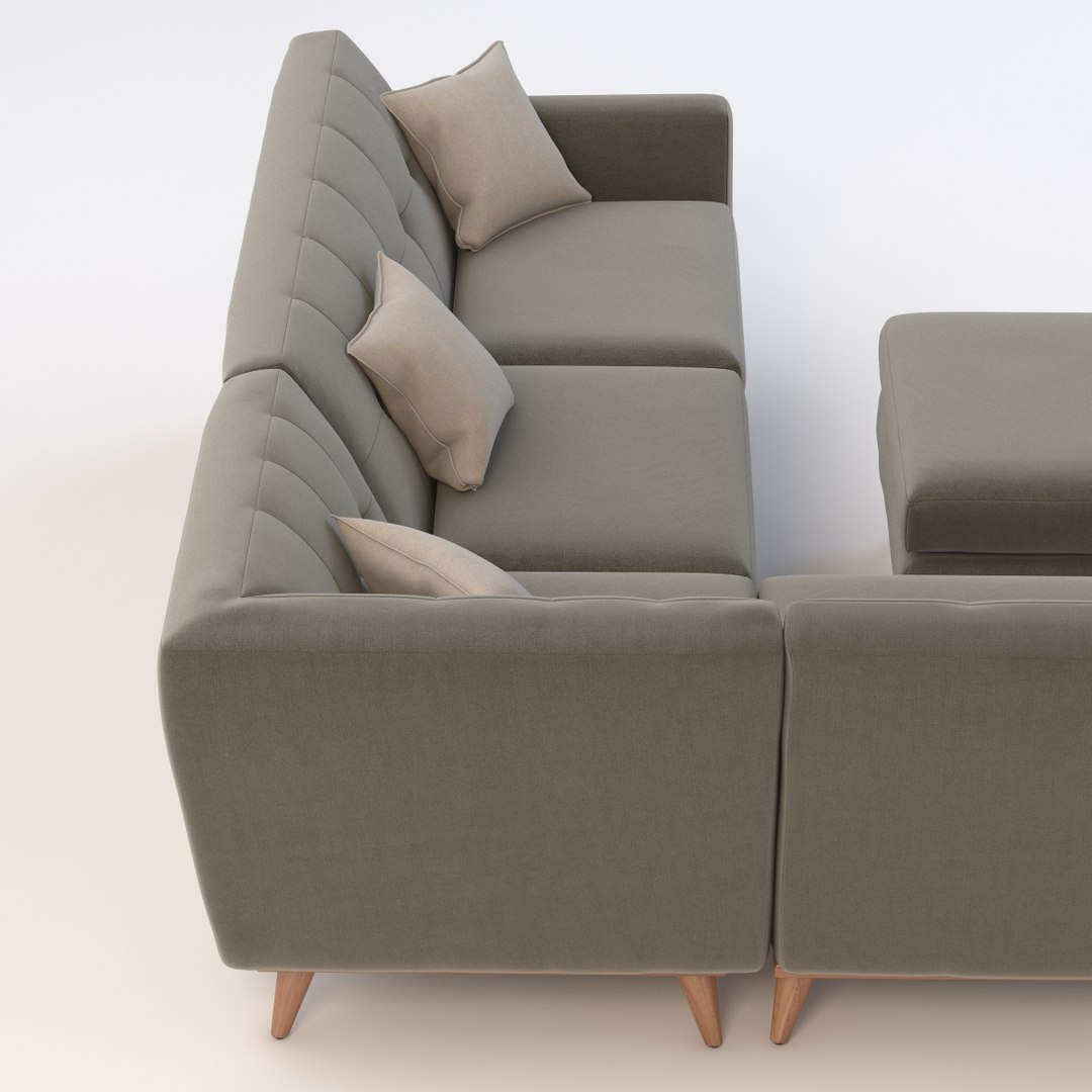 3d Modular Ottoman
