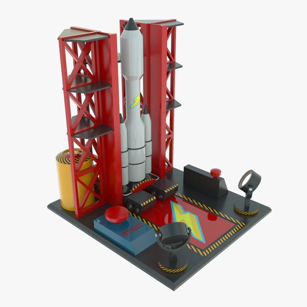 Toy Rocket 3D Models for Download | TurboSquid