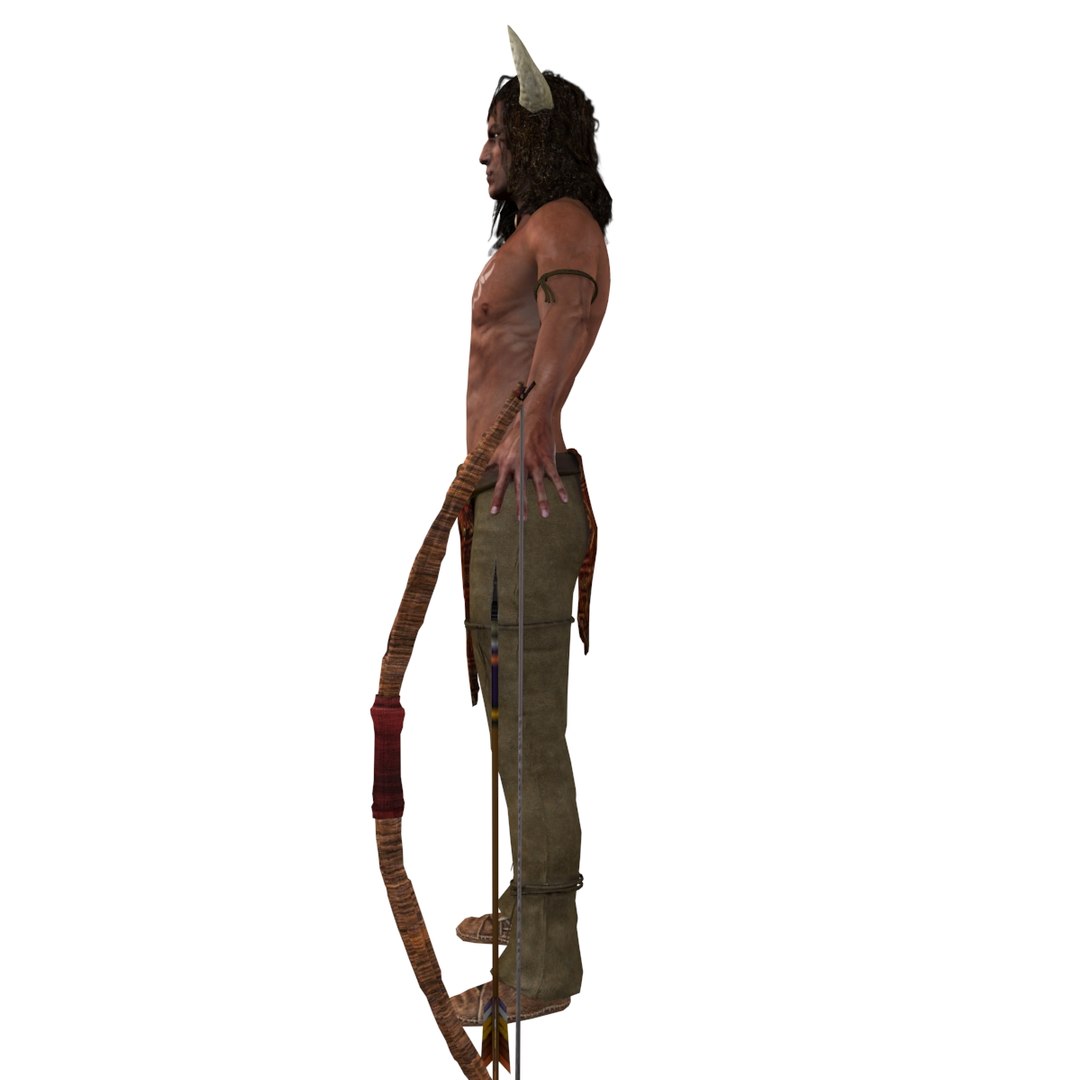 3D Model Native American - TurboSquid 1258048