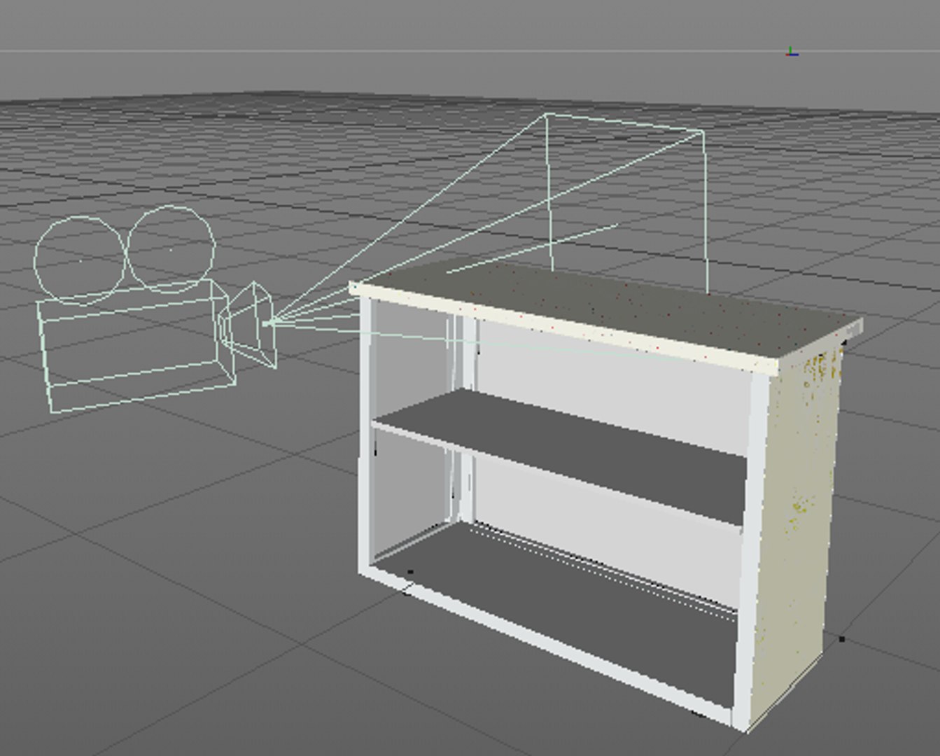 Collapsible Table 3d C4d