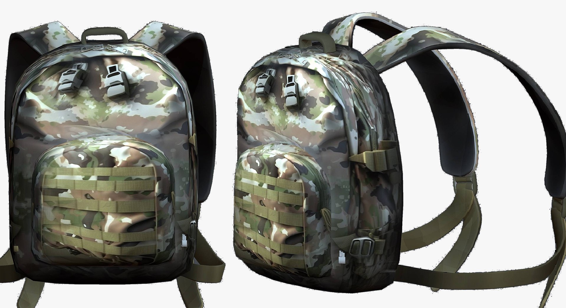 3D 3D Backpack Camping Generic Model - TurboSquid 2036209