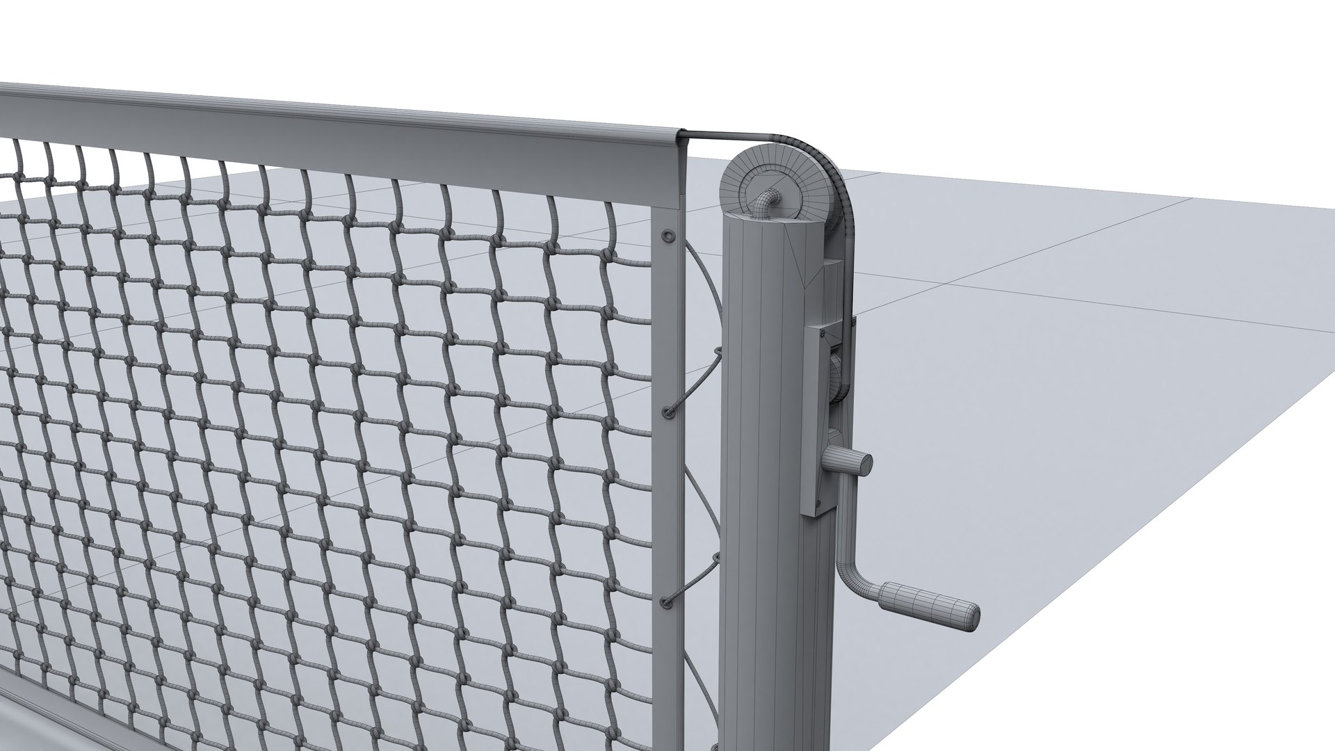 Pickleball Court 3D Model - TurboSquid 2365450