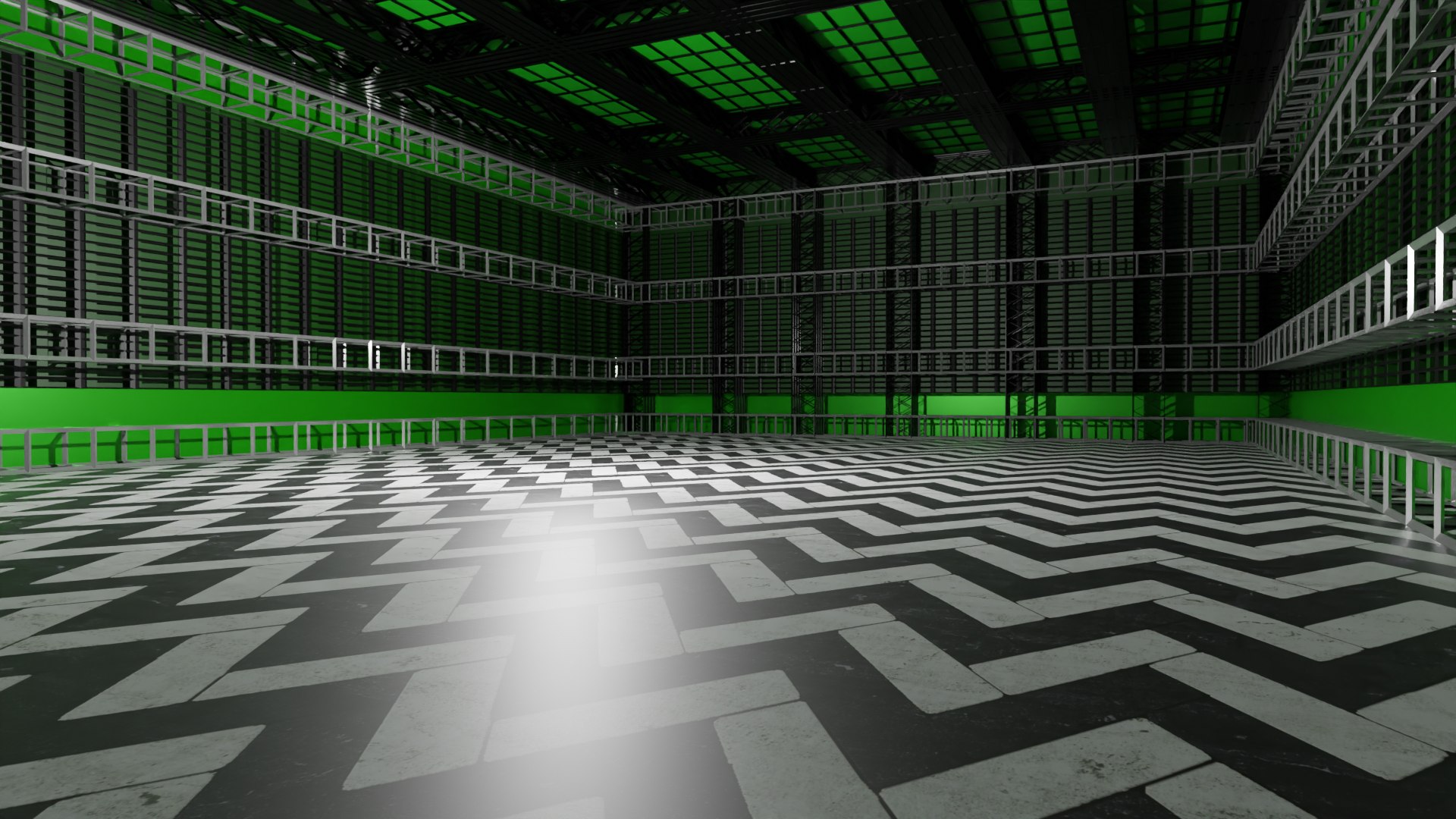3D Hangar Interior model - TurboSquid 2160975