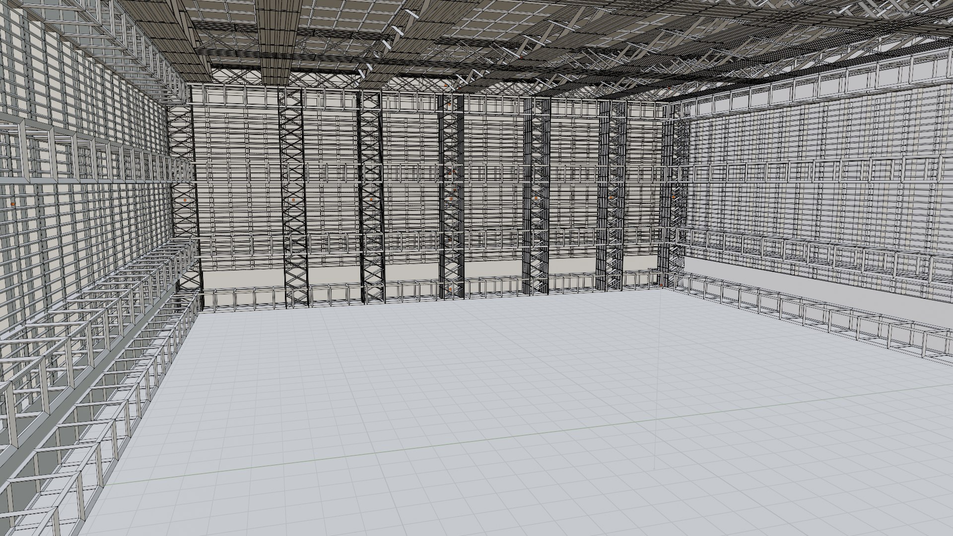 3D Hangar Interior model - TurboSquid 2160975