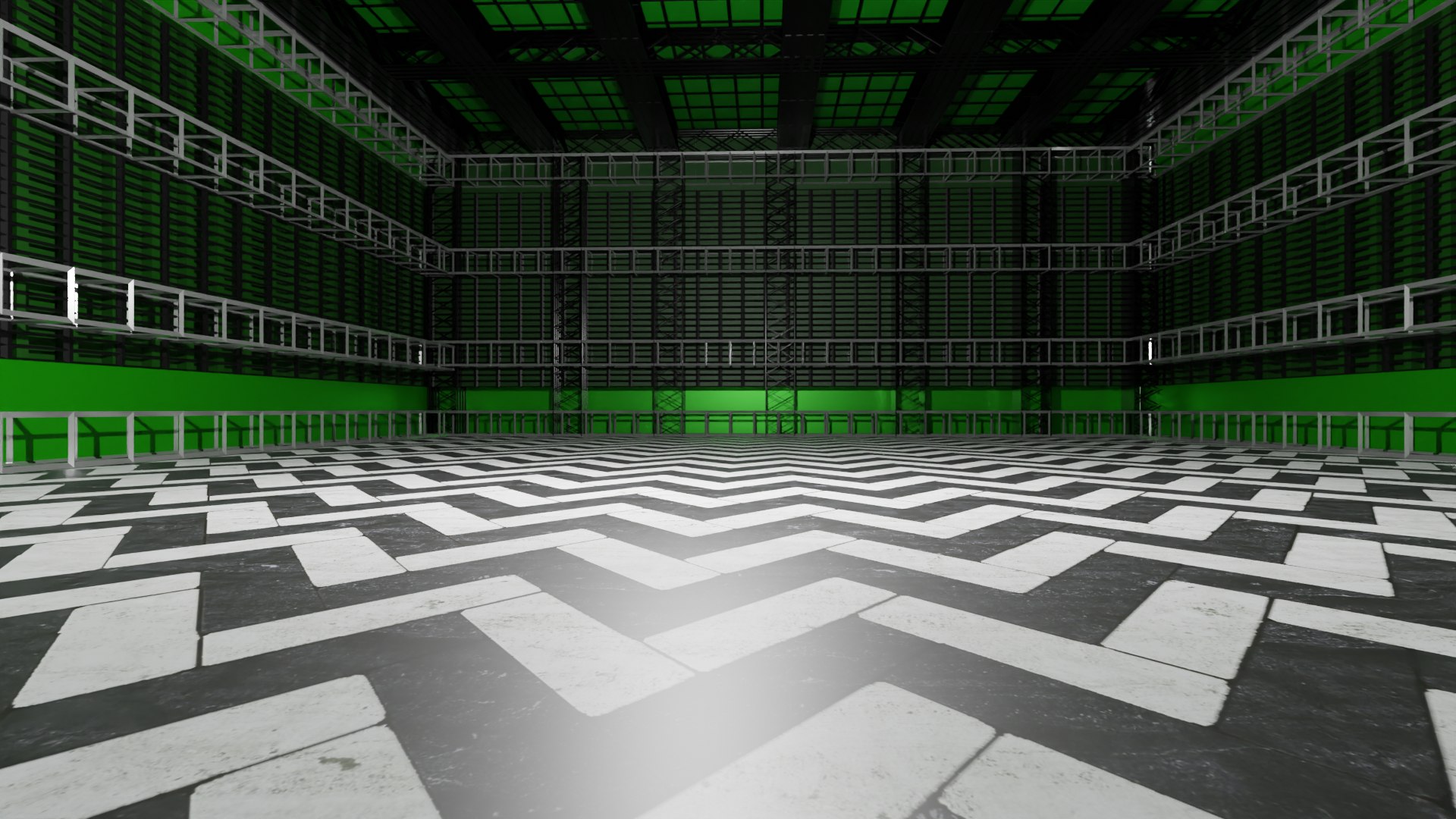 3D Hangar Interior model - TurboSquid 2160975