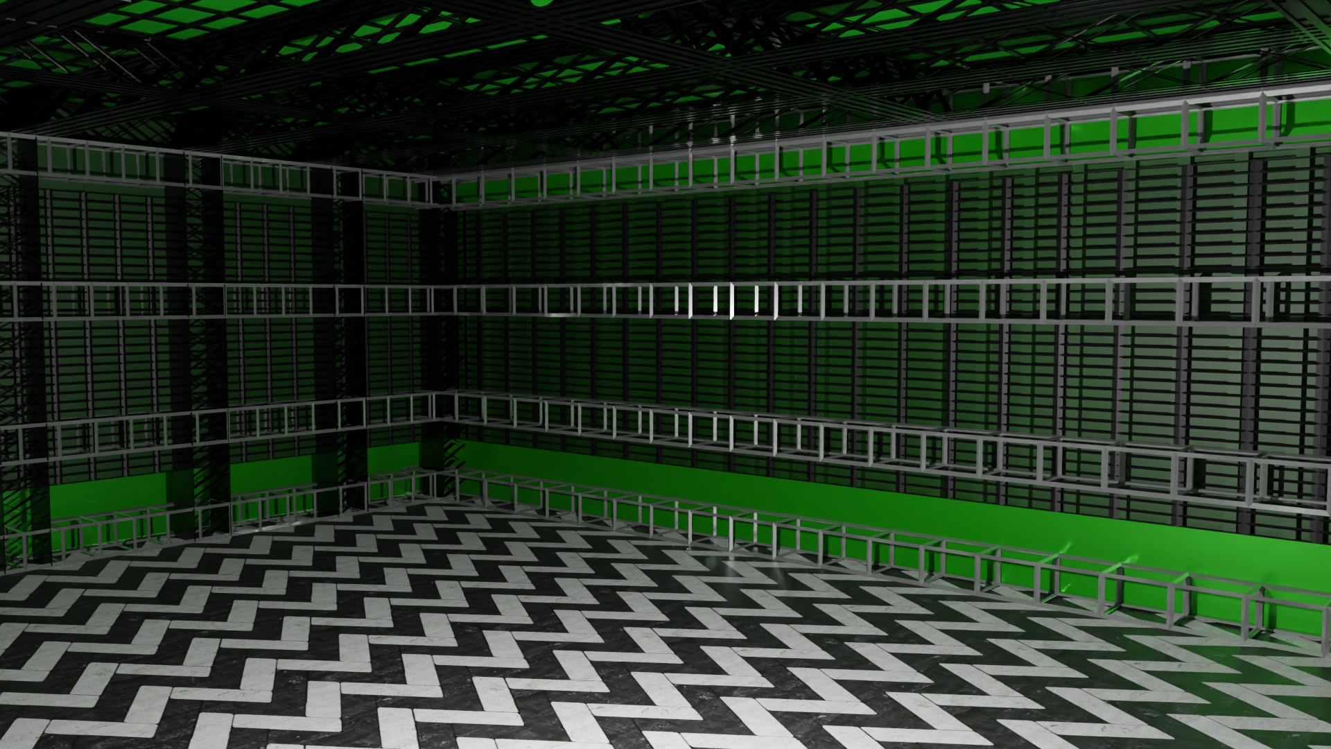 3D Hangar Interior model - TurboSquid 2160975